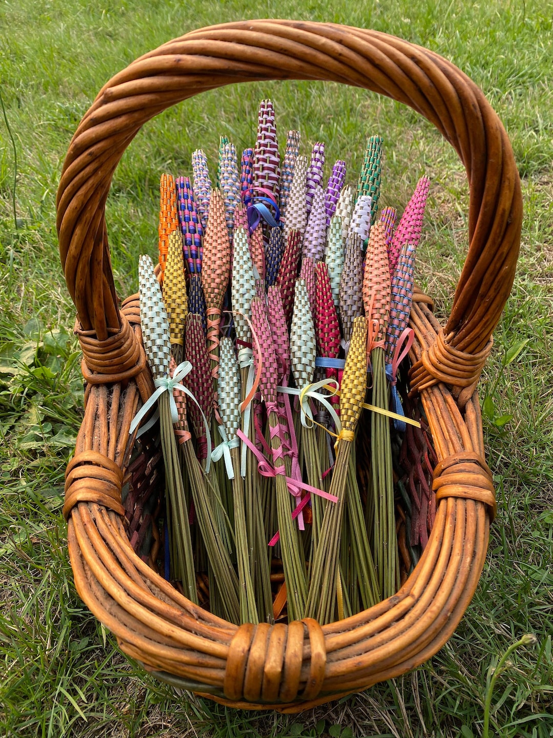 Handmade Lavender Wands - Lavender Harvested August/september 2024 - Etsy