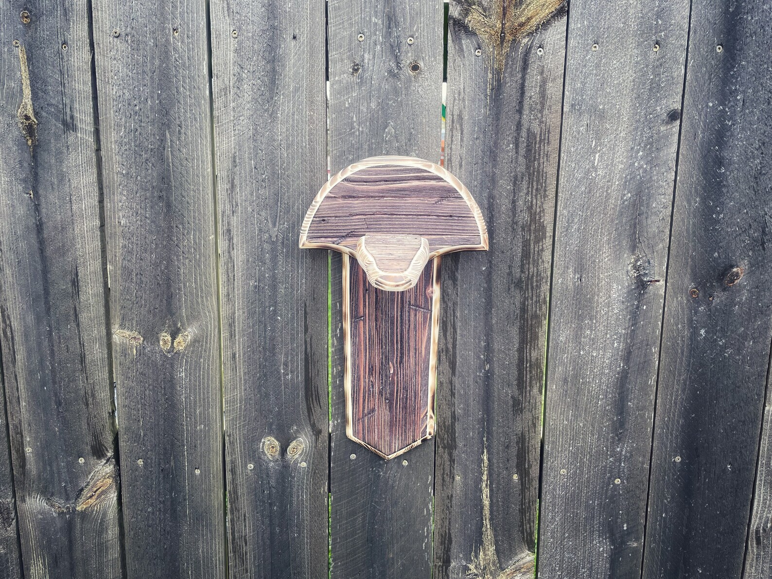 Turkey plaque with skull plate | Etsy