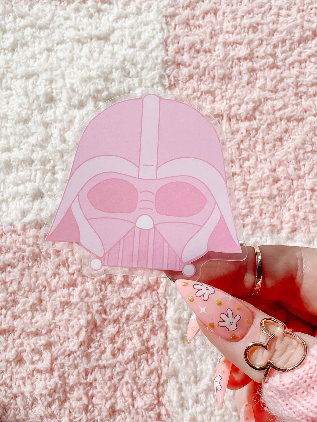 Vader Sticker Pink Star Wars Sticker Darth Vader Sticker Pink Vader - Etsy