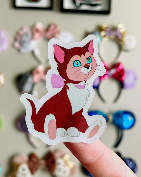 Dinah Sticker Alice in Wonderland Sticker - Etsy