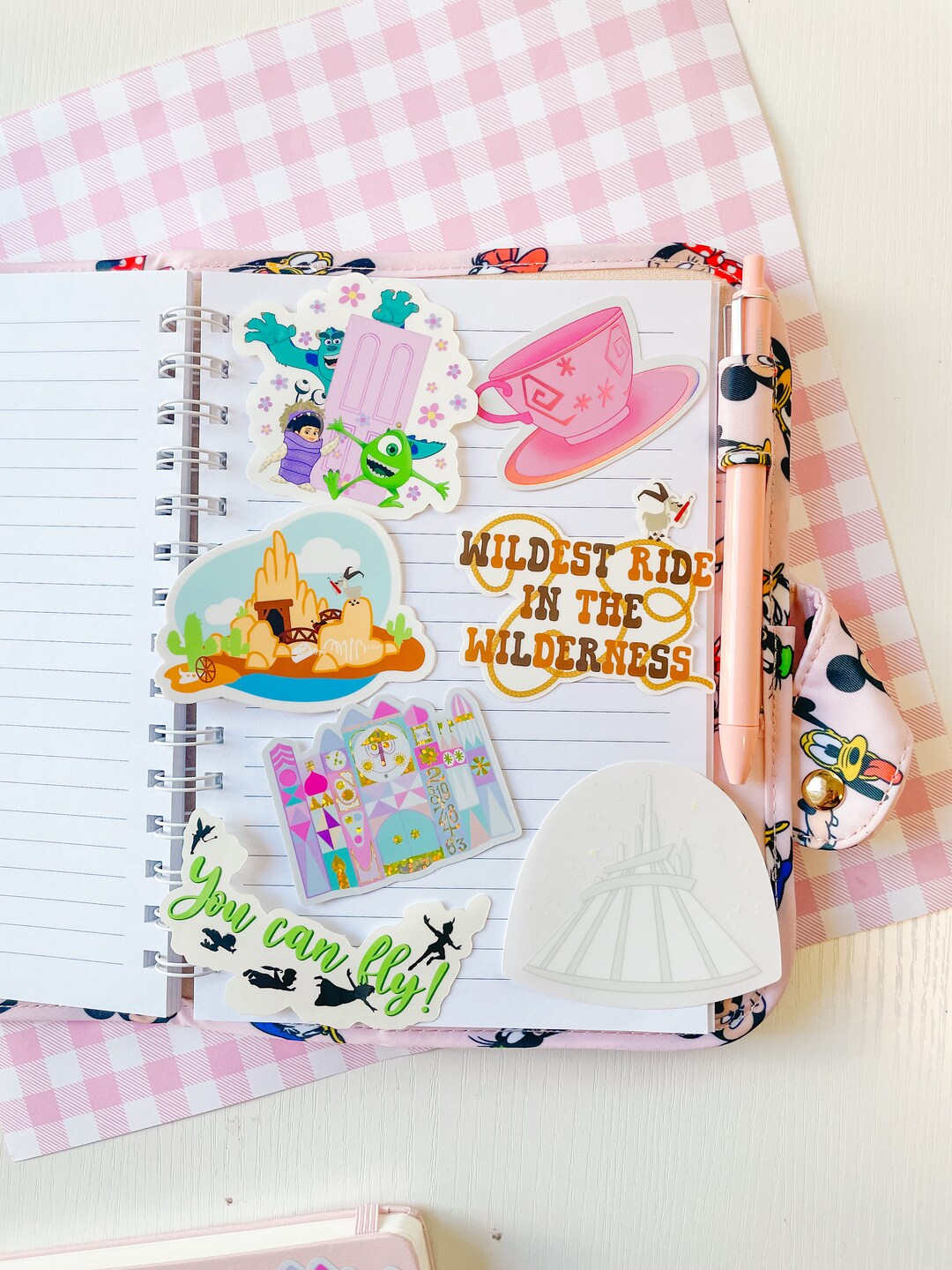 Disney Attractions Bundle Thunder Mountain Sticker Space Mountain ...