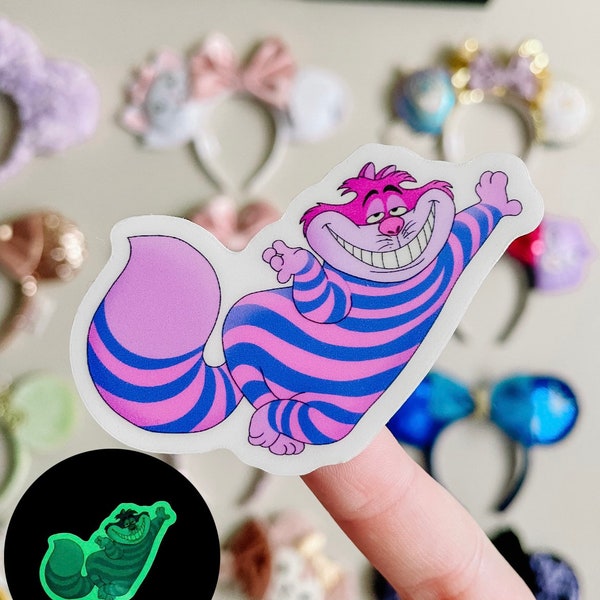 Cheshire Cat Decal - Etsy