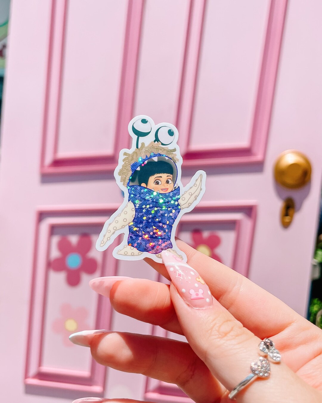 Boo Sticker Monsters Inc Sticker - Etsy