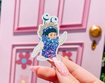 Monster Inc Boo Sticker - Etsy