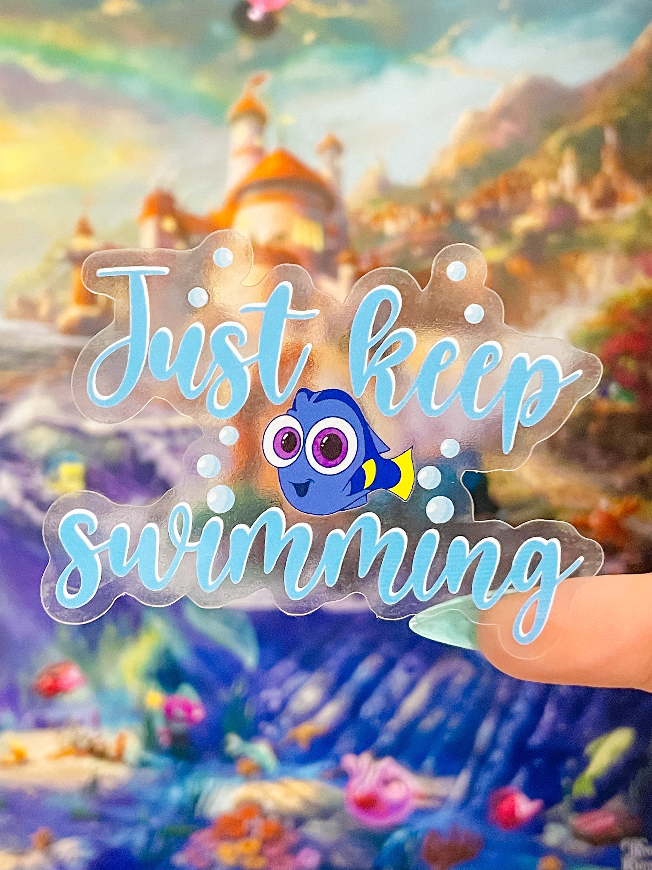 Just Keep Swimming Wallpaper