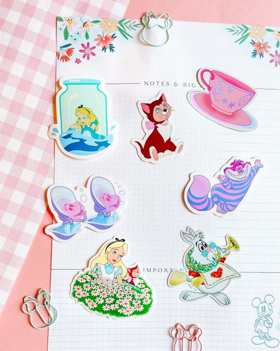 Alice in Wonderland Sticker Bundle - Etsy