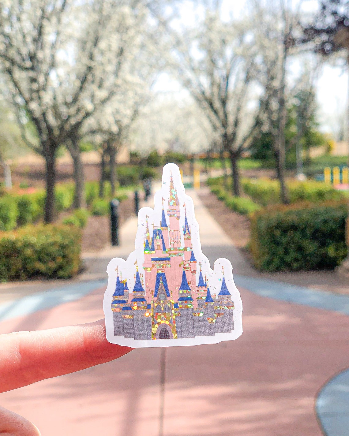 Disney Castle Sticker Tumbler Sticker Decal Gift for - Etsy