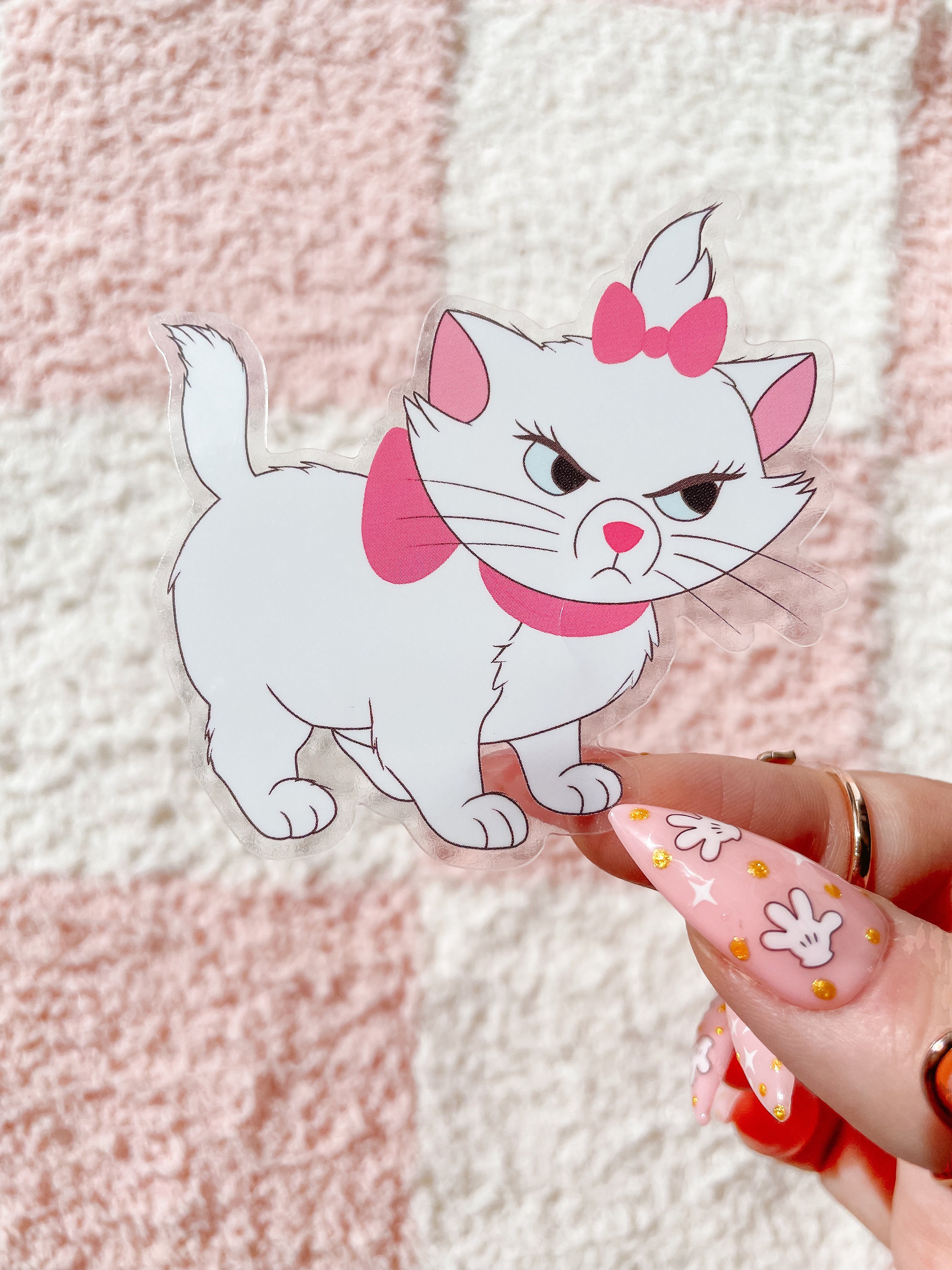 Grumpy Marie Sticker Aristocats Sticker Cat Sticker Sassy Marie Sticker ...