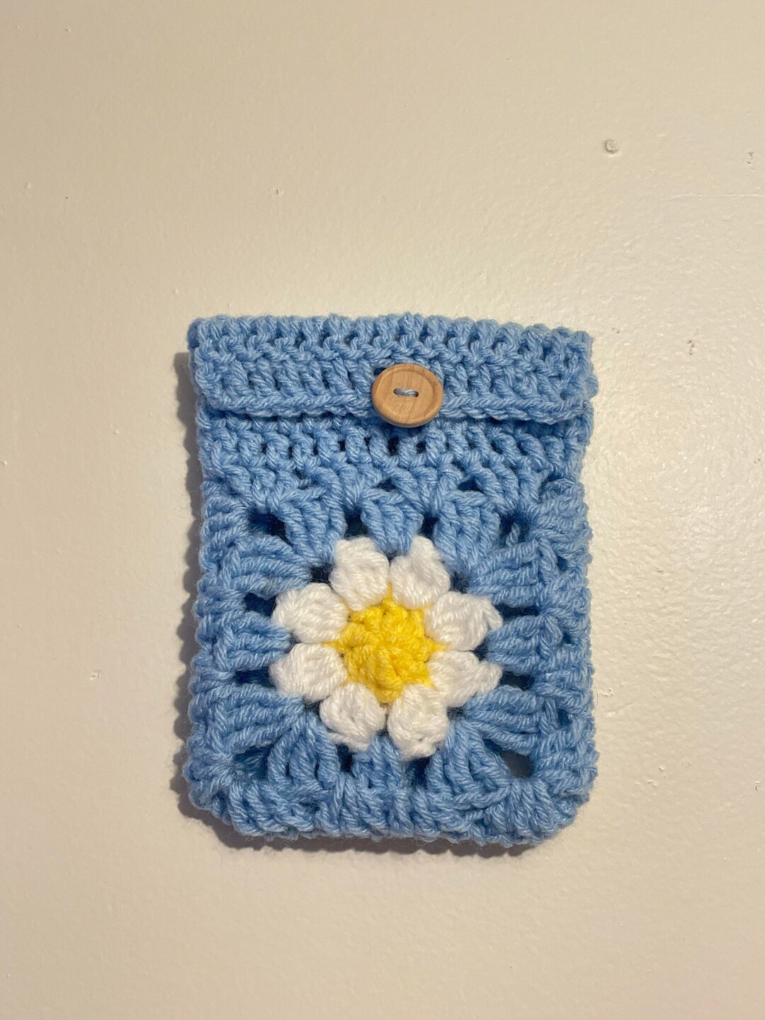 Crochet Mini Pouch Handmade Flower Pouch - Etsy