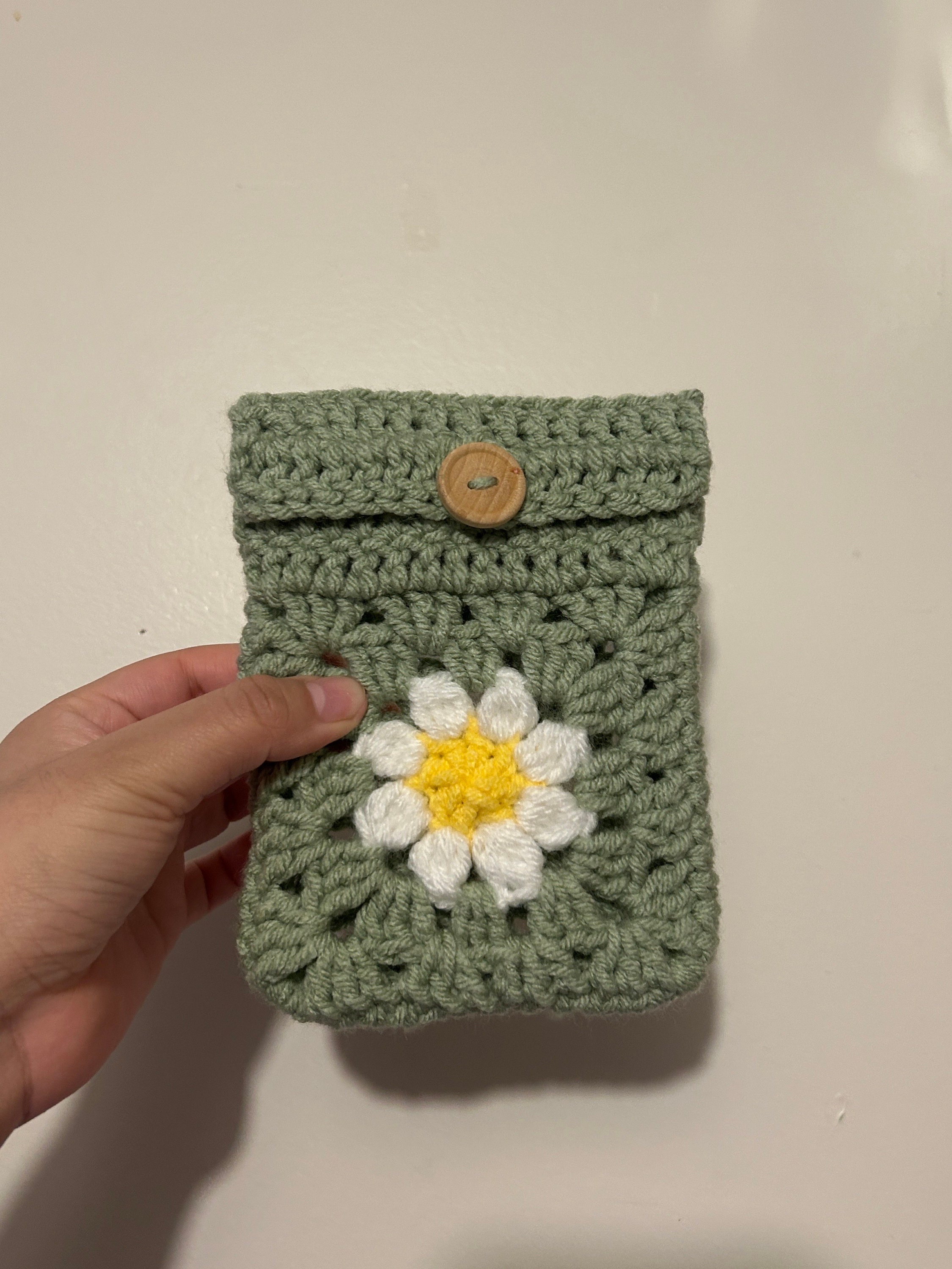 Crochet Mini Pouch Handmade Flower Pouch - Etsy