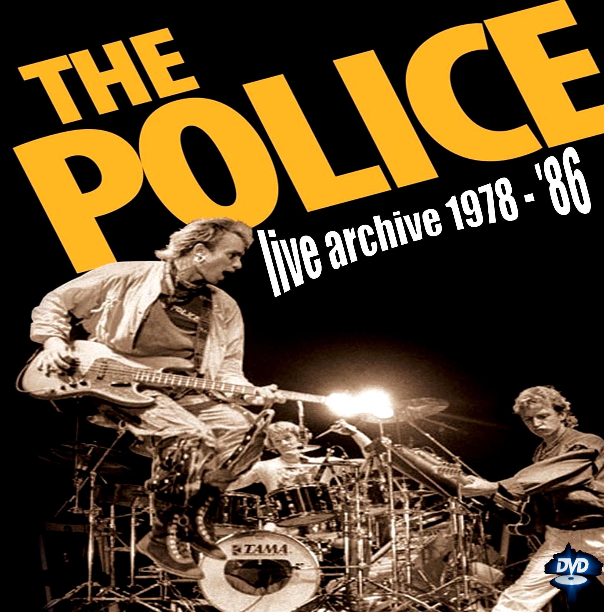 The Police LIVE ARCHIVE 1978 - '86 2 dvds