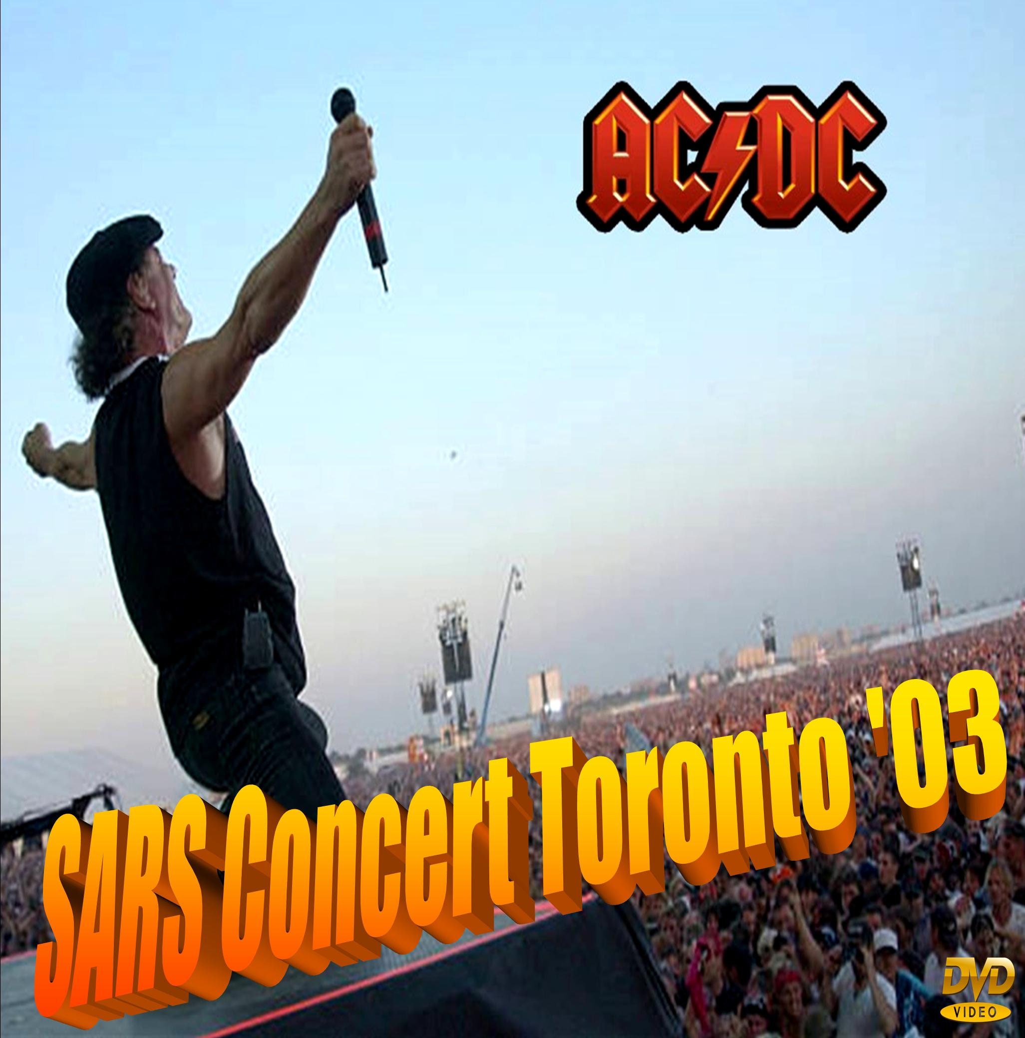AC/DC SARS Concert Toronto 2003 dvd