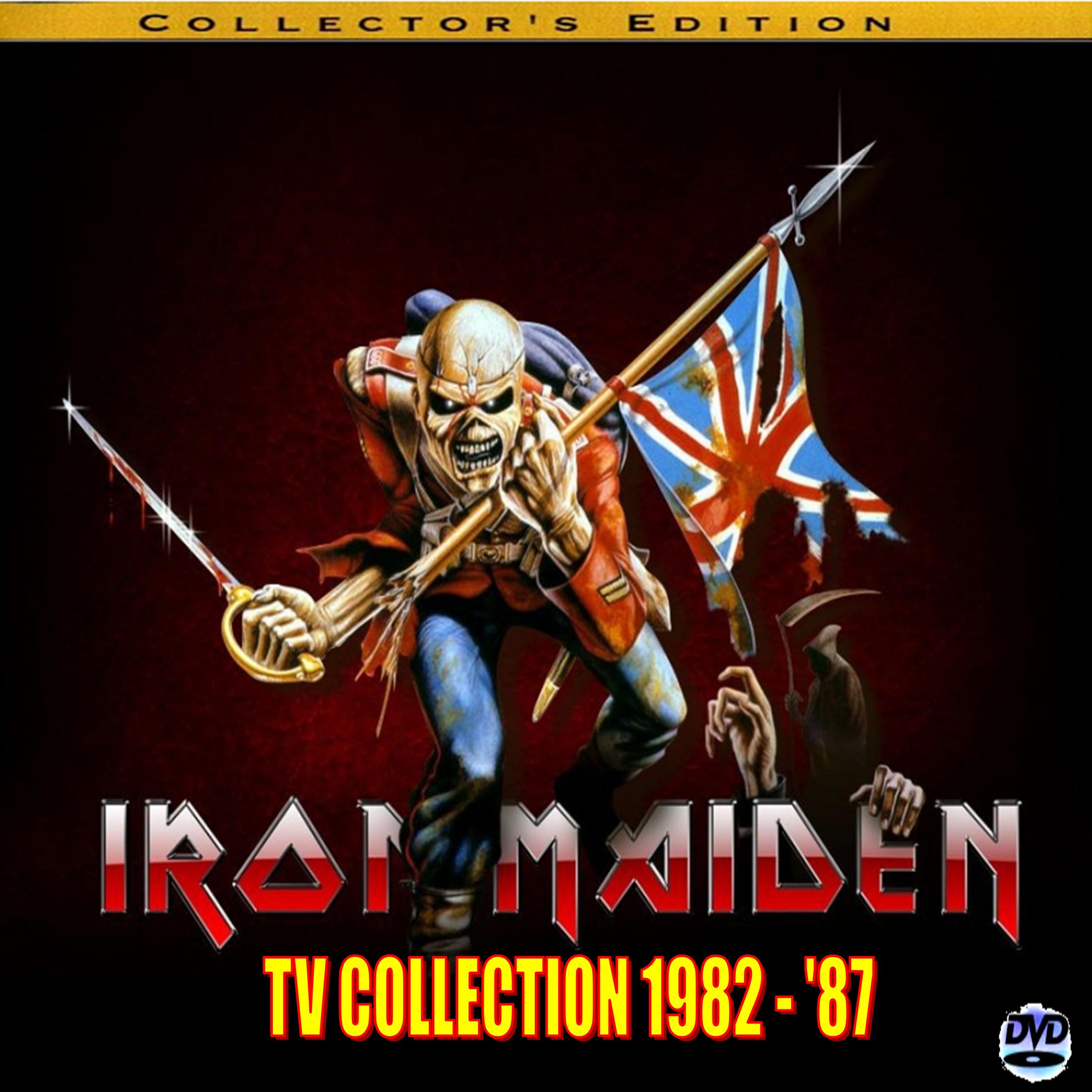 Iron Maiden TV Collection 1982 - '87 2 dvds/Only For Collectors Quality ...