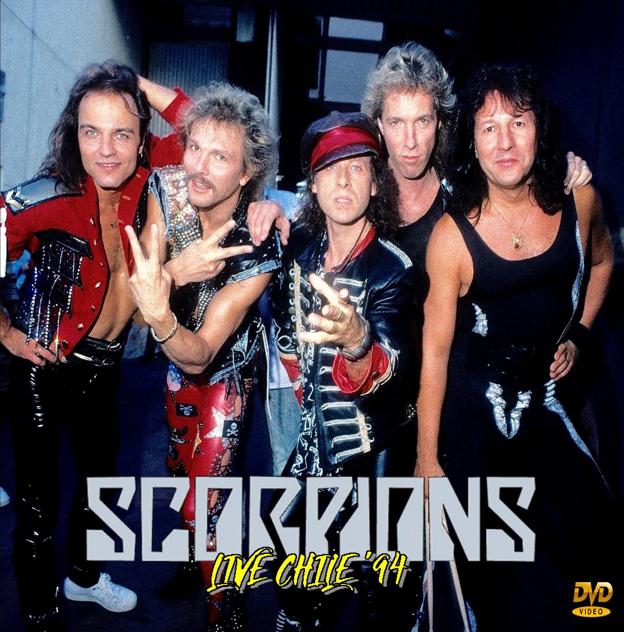 Scorpions Live Chile 1994 dvd