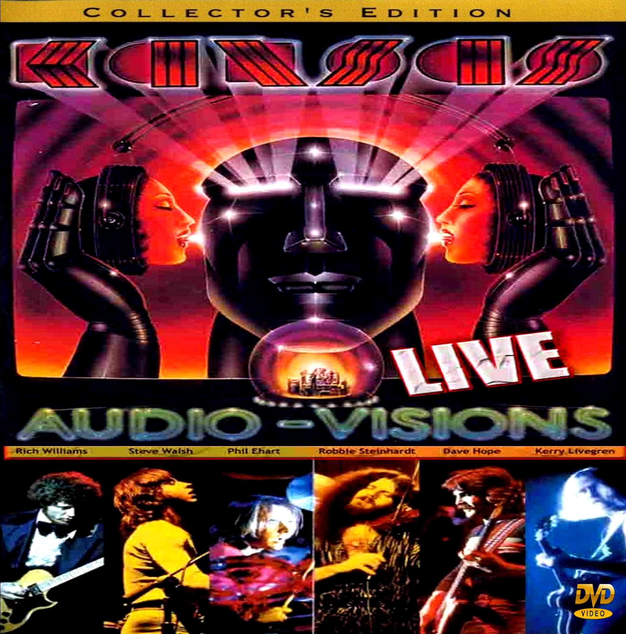 Kansas Live Audio Visions Tour in Houston 1980 dvd/Only For Collectors ...