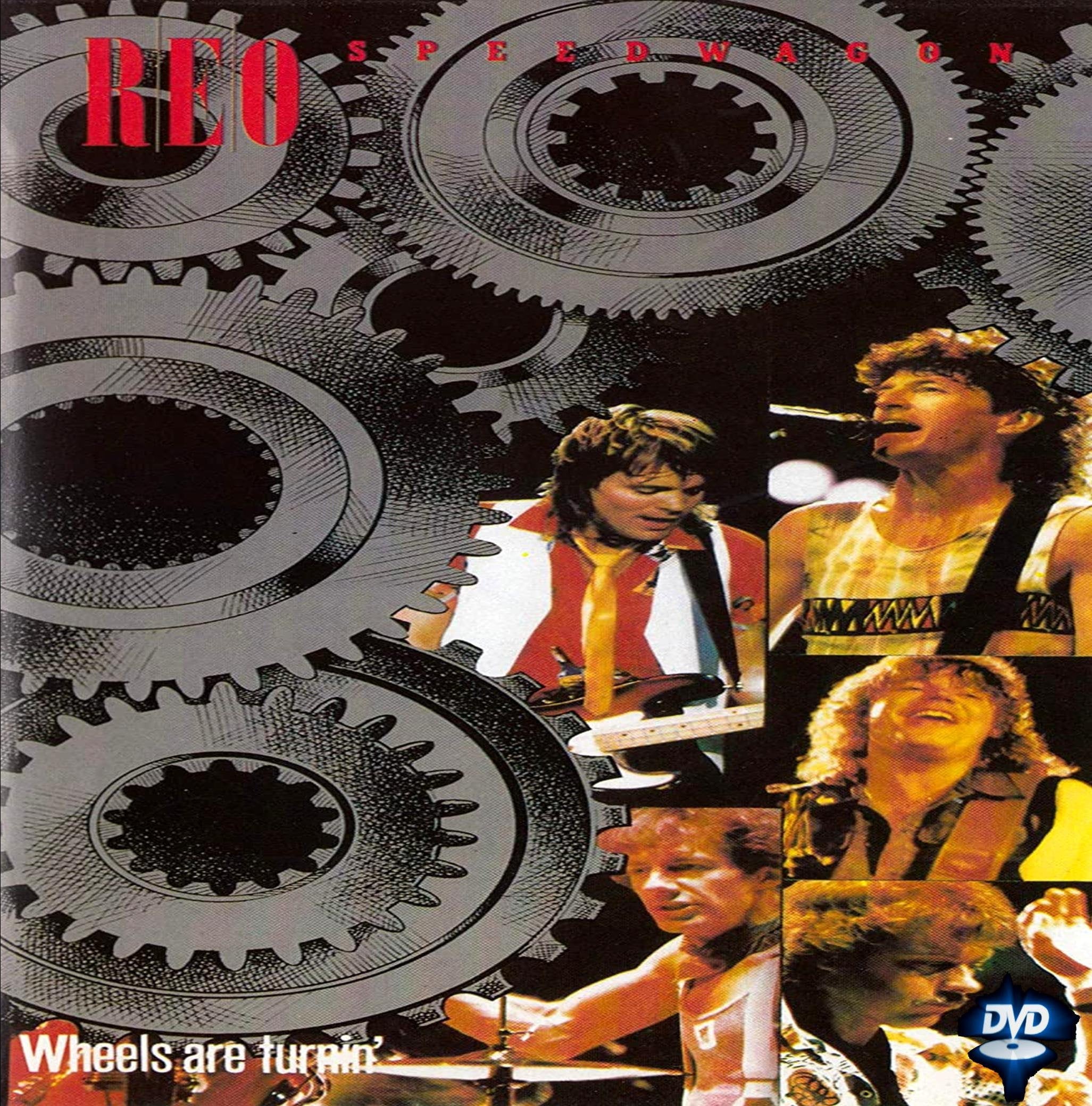REO Speedwagon Wheels Are Turnin' Tour '85 dvd