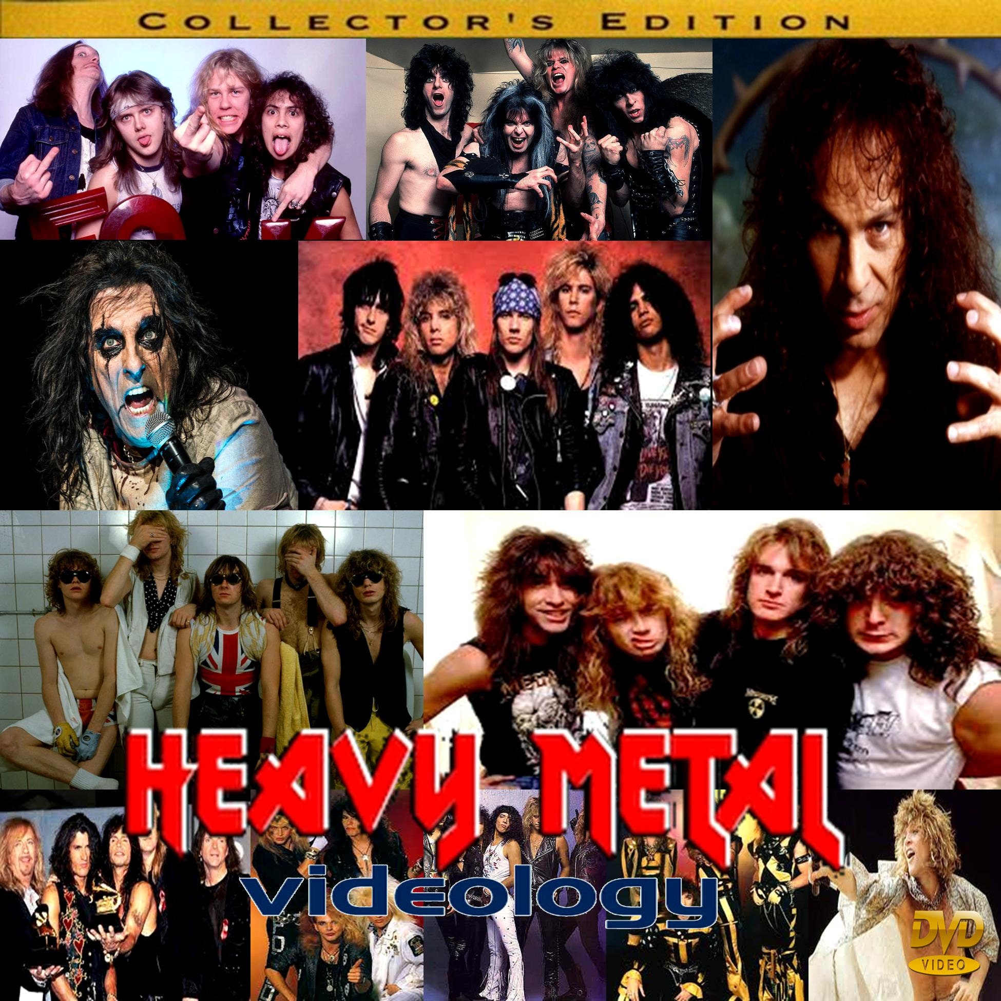 Metal Videology The All Time 1,500 Heavy Metal Video Collection 80s/90s ...