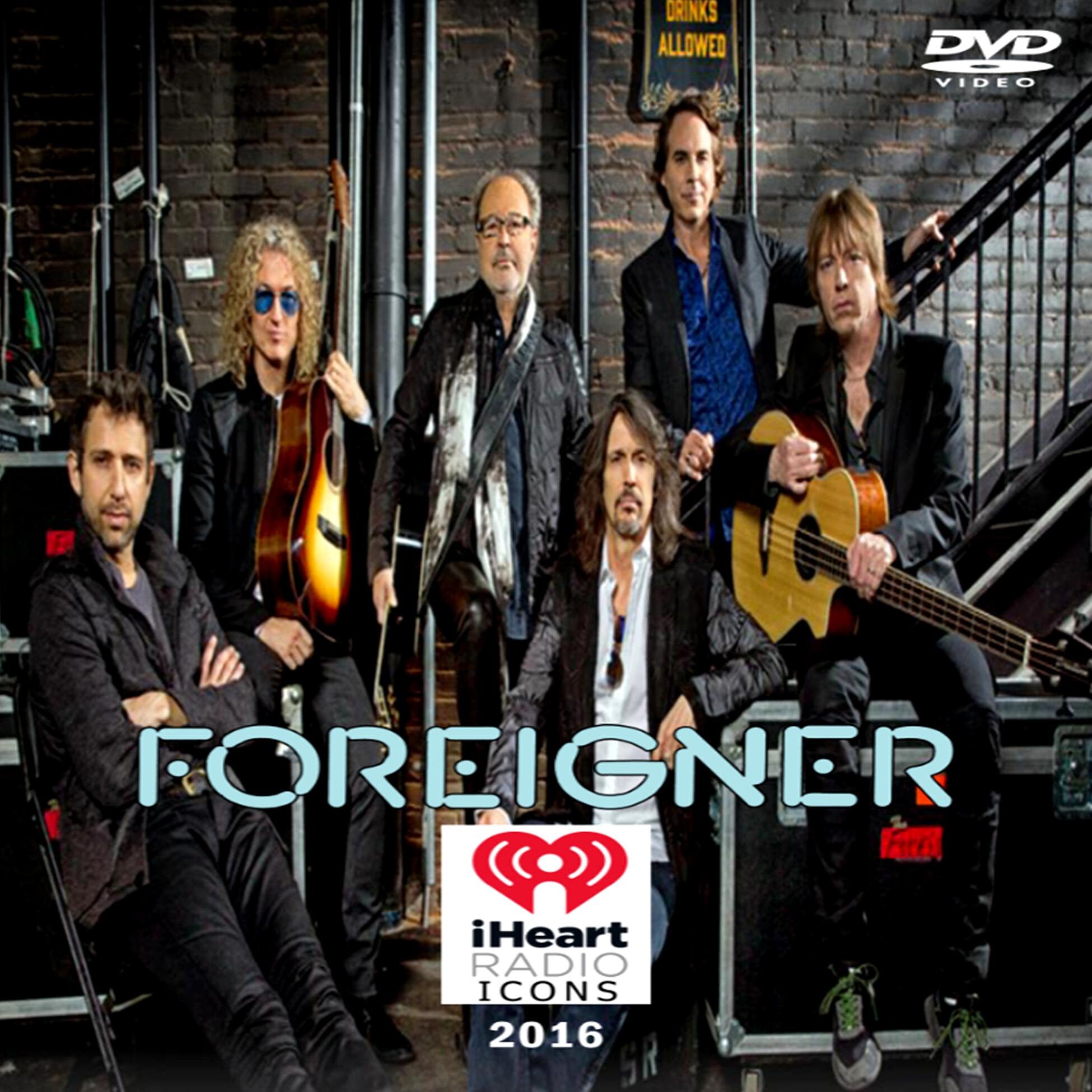 Foreigner Live Iheart Radio 2016 dvd