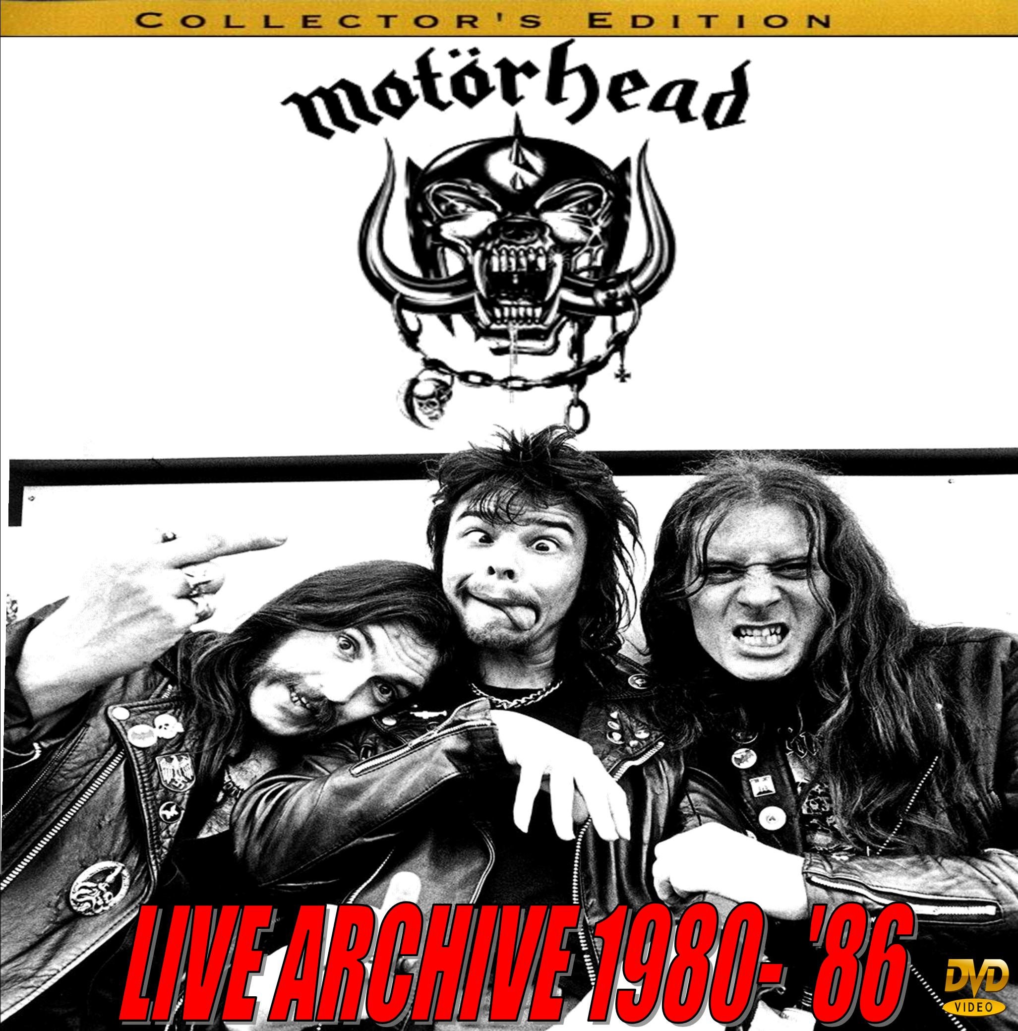 Motorhead Live Archive 1980 - 1986 2 dvds