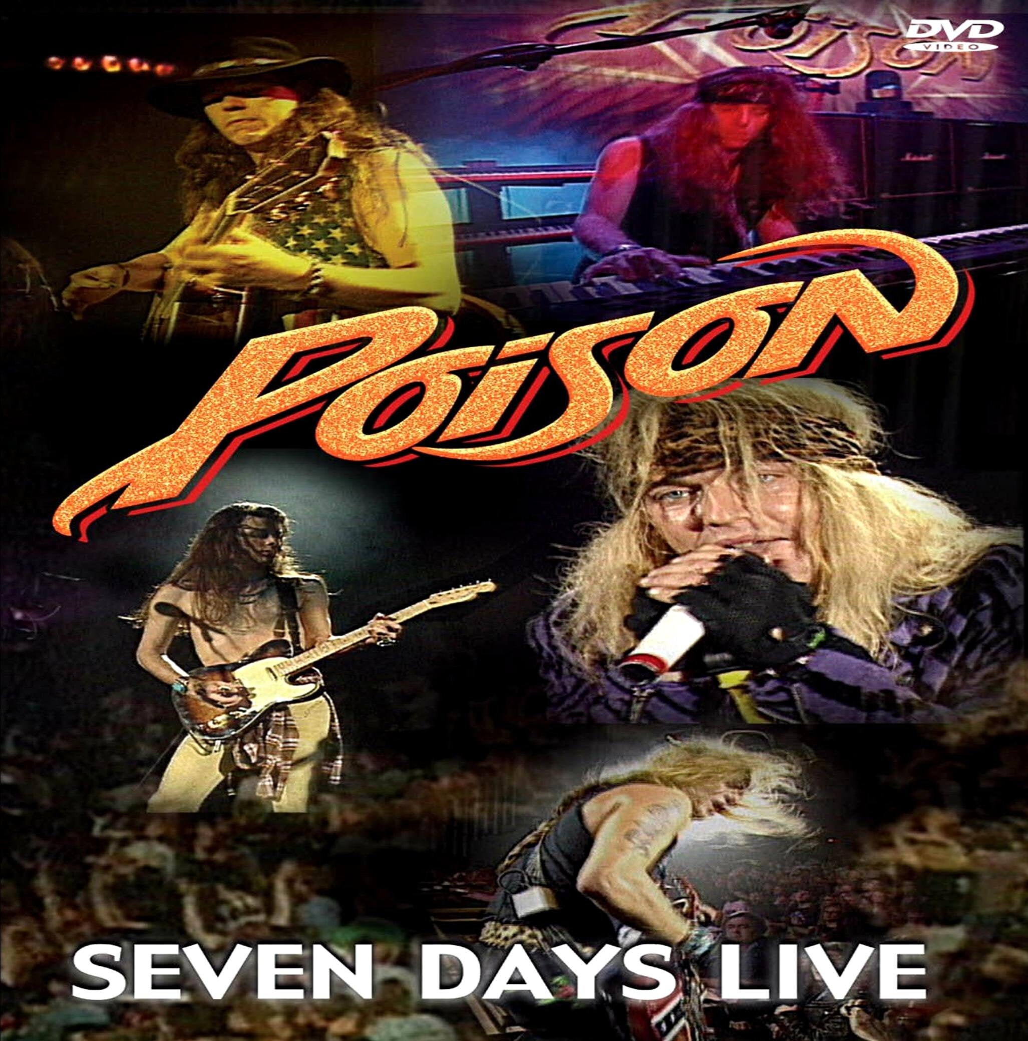 Poison 7 DAYS LIVE dvd