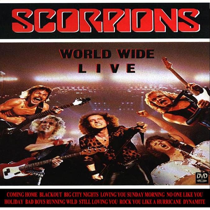 Scorpions WORLD WIDE LIVE dvd