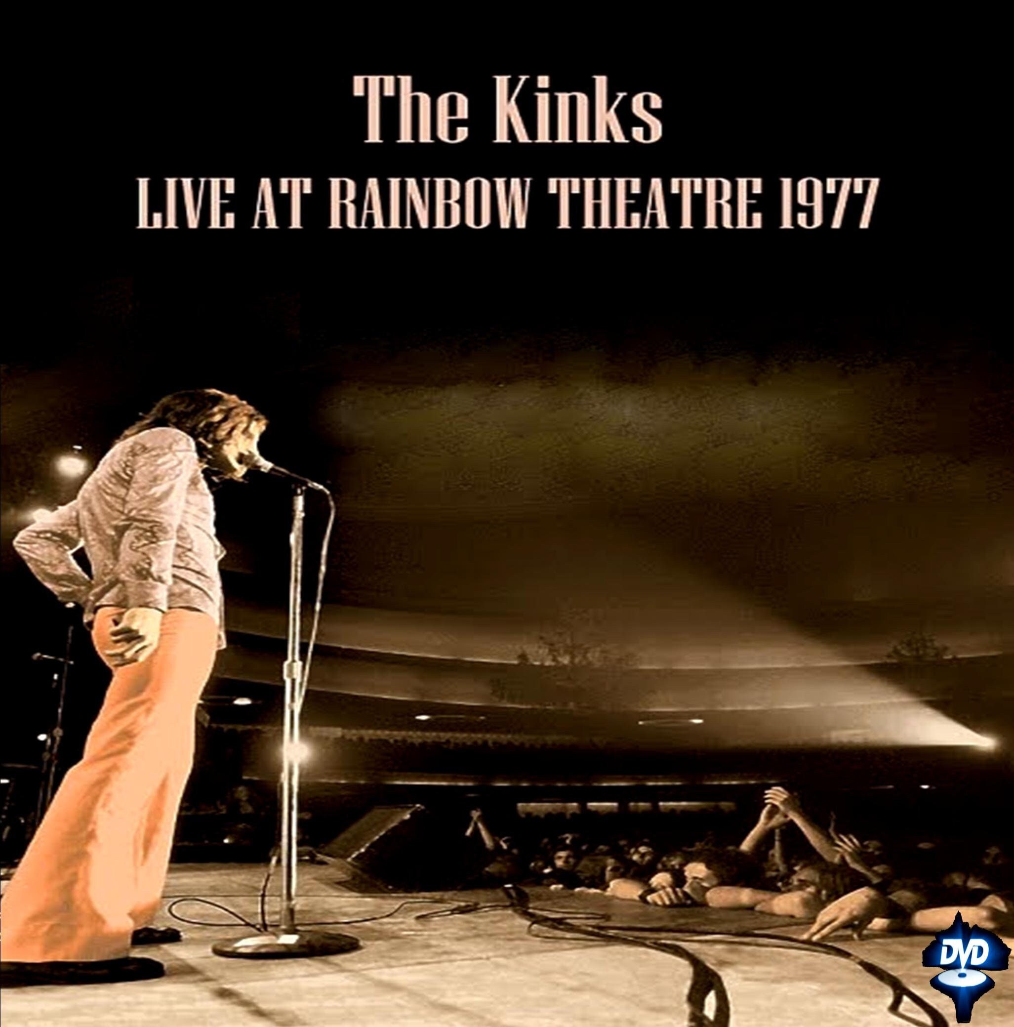 The Kinks Live At The Rainbow 1977 dvd