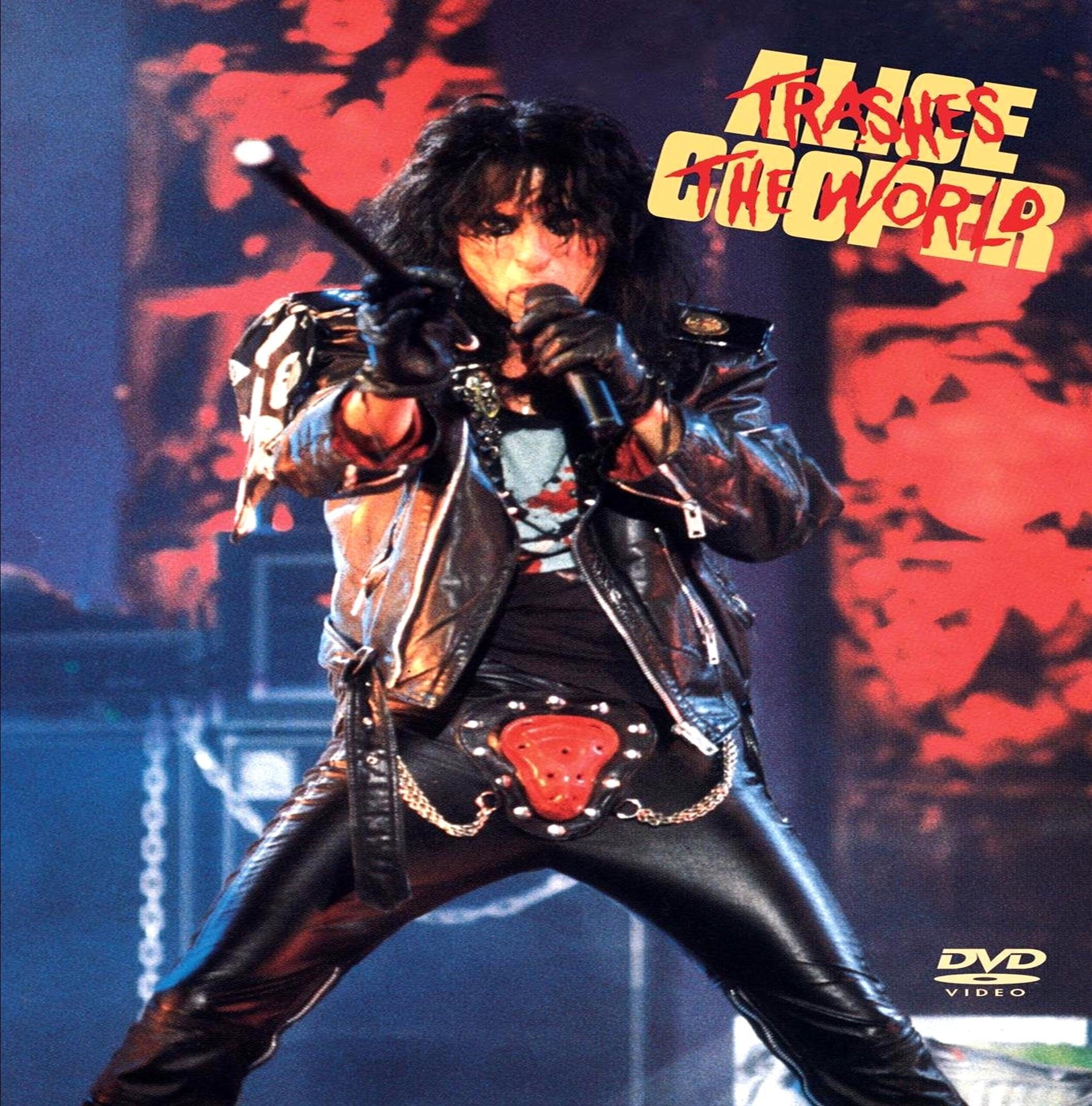 Alice Cooper TRASHES THE WORLD dvd