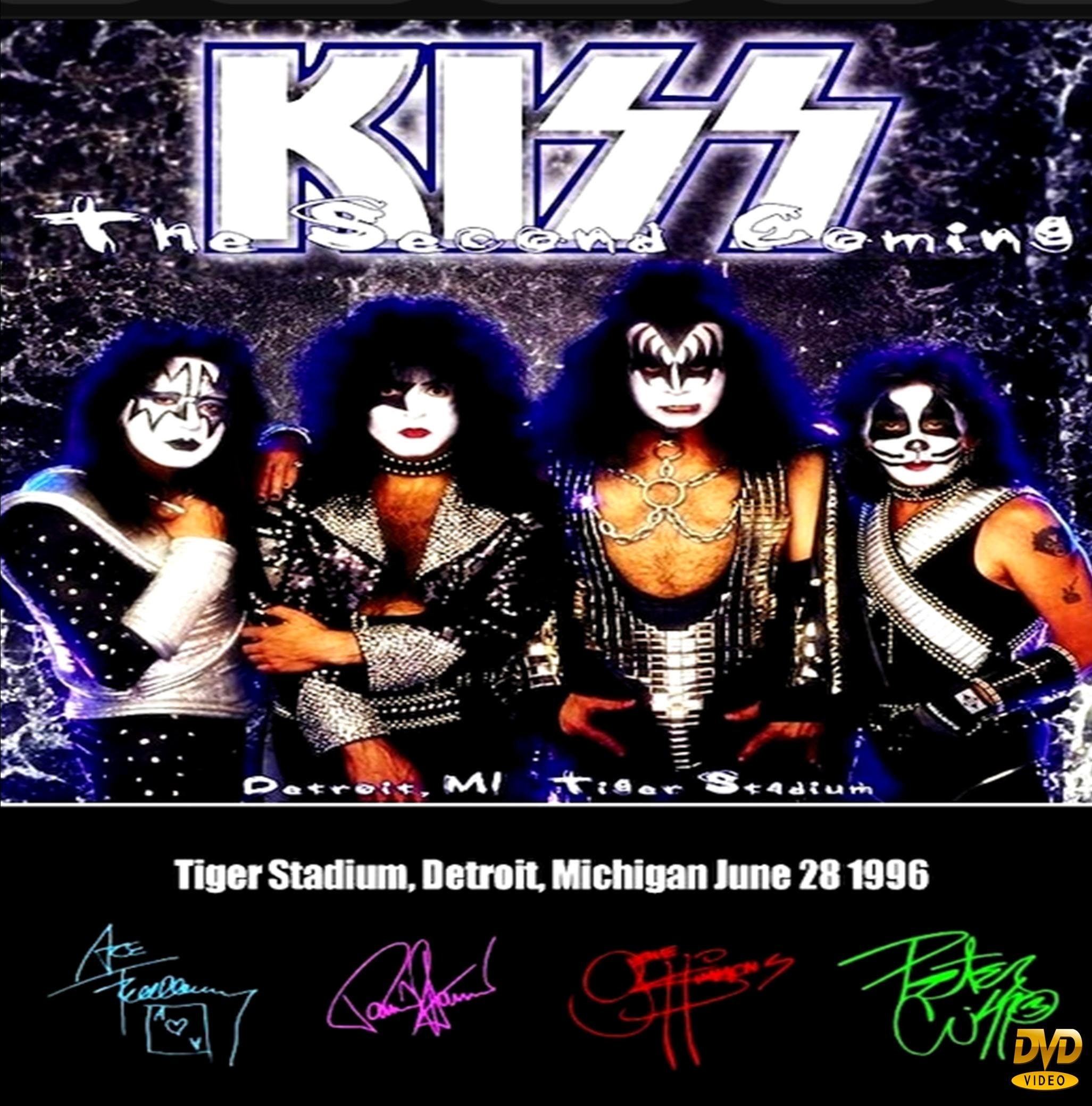 Kiss Live Tiger Stadium 1996 dvd