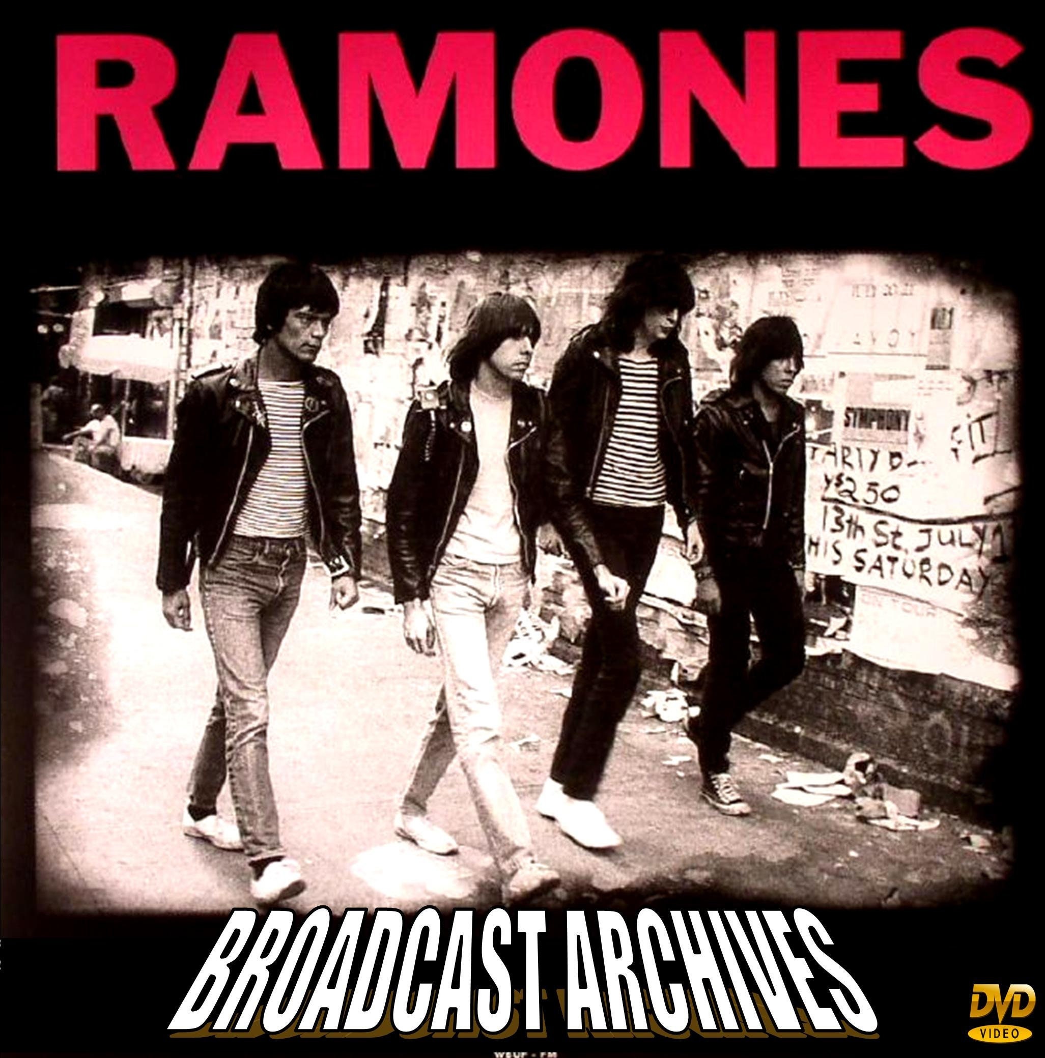 The Ramones The Broadcast Archives dvd