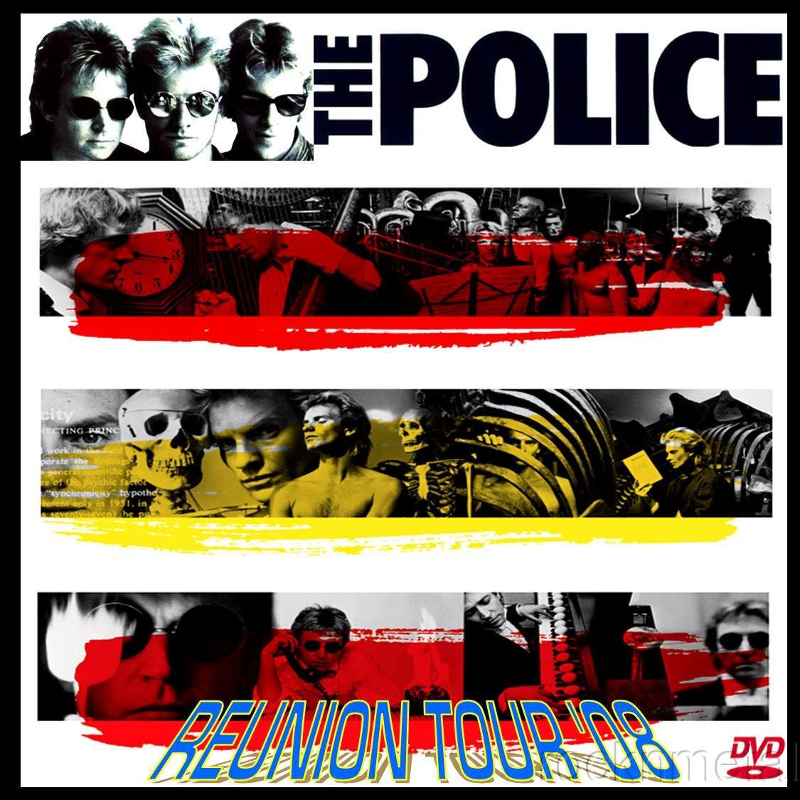 The Police REUNION TOUR '08 2 dvds