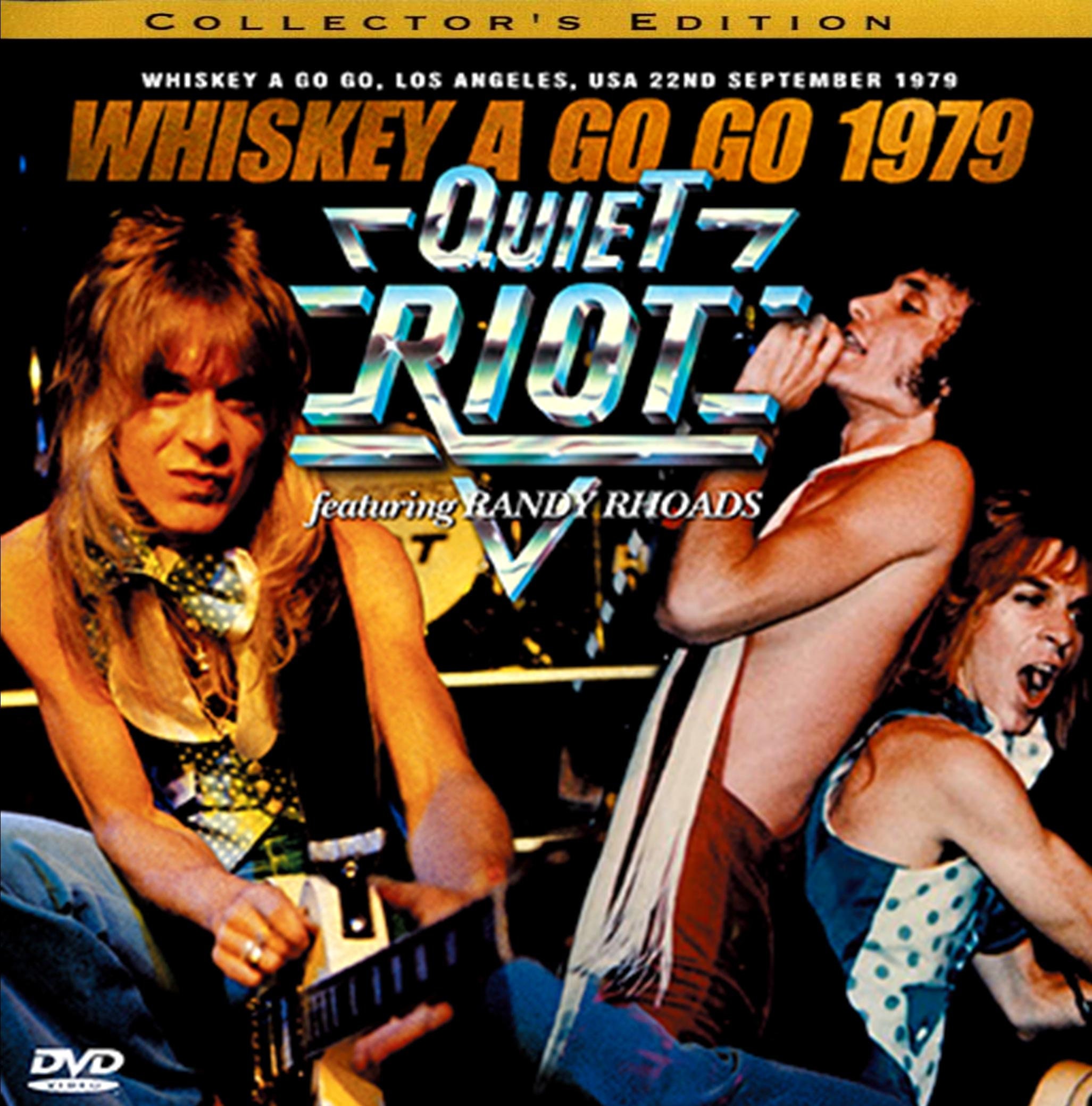 Quiet Riot Live At The Whiskey 1979 W Randy Rhoads Dvdonly For