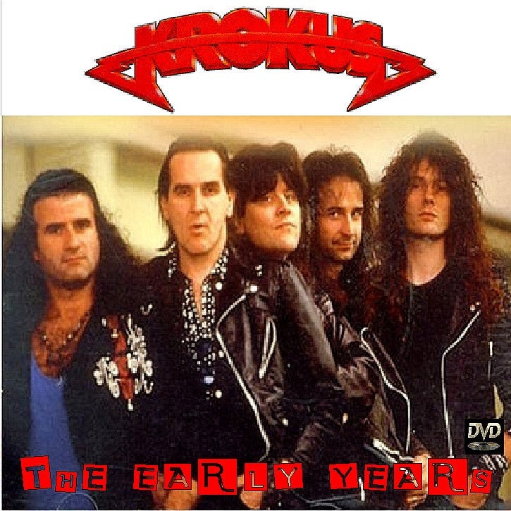 Krokus THE EARLY YEARS 1977 - '81 dvd