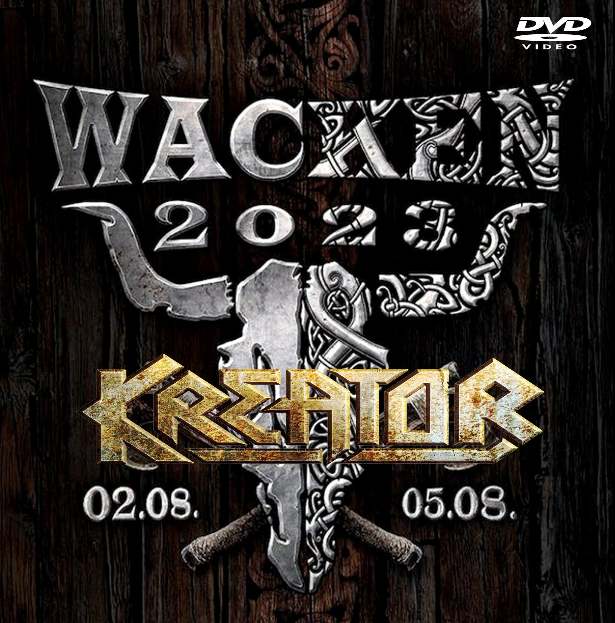 Kreator Live Wacken Fest 2023 dvd