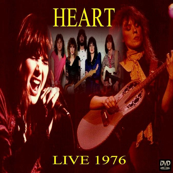 Heart LIVE IN CONCERT 1976 & More 2 dvds