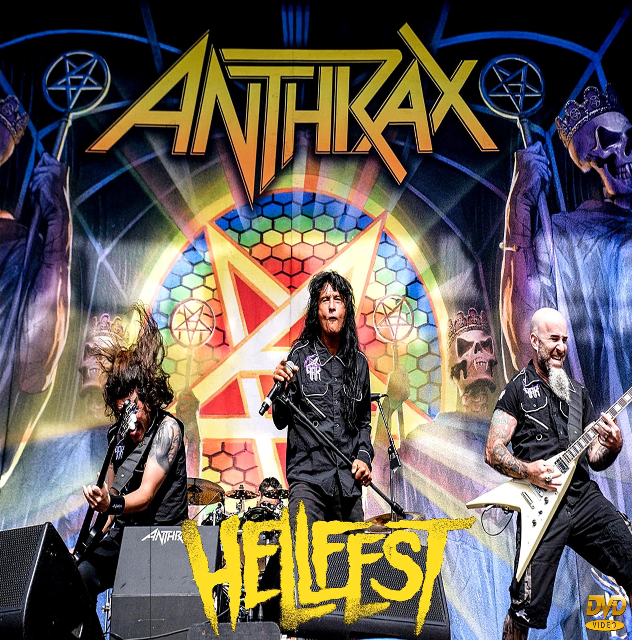 Anthrax HELLFEST 2019 dvd