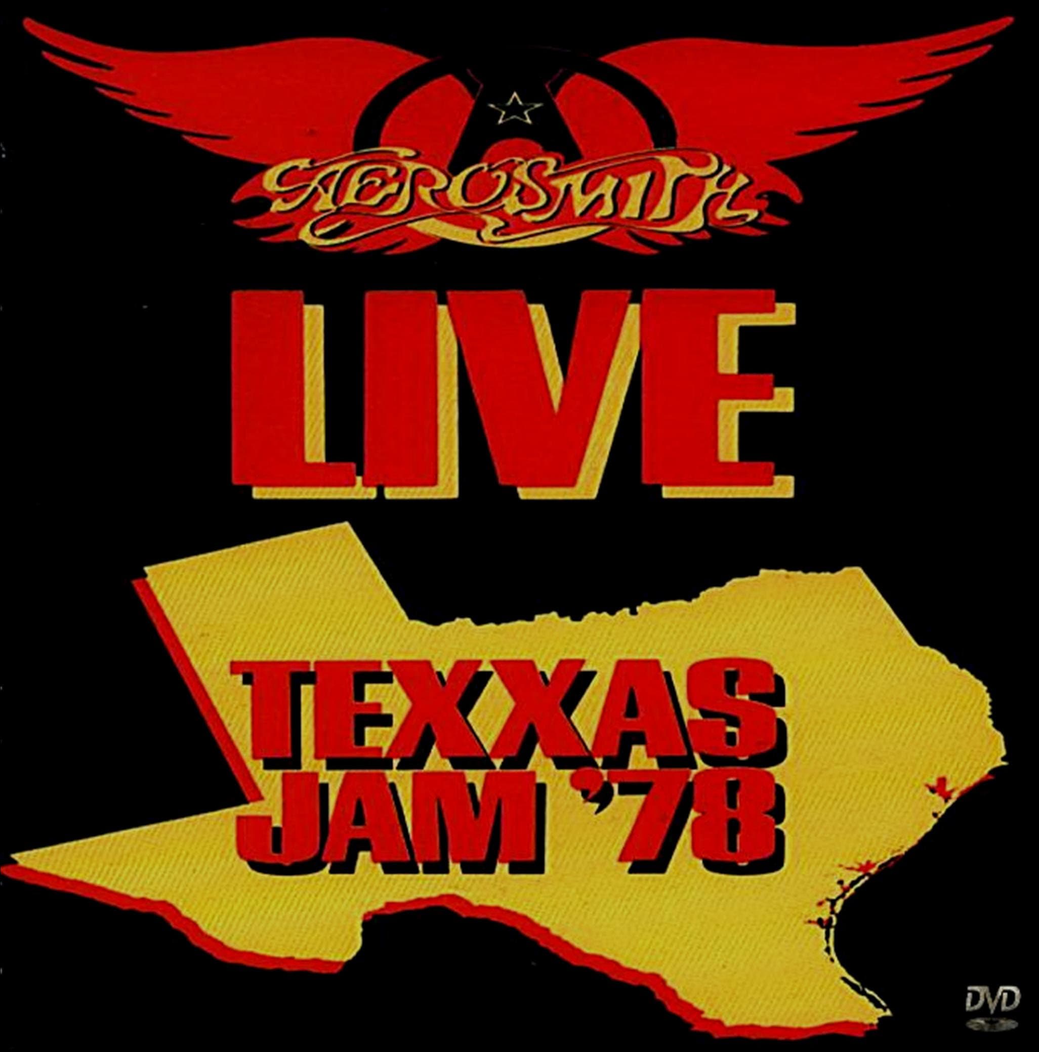 Aerosmith LIVE TEXXAS JAM 1978 dvd