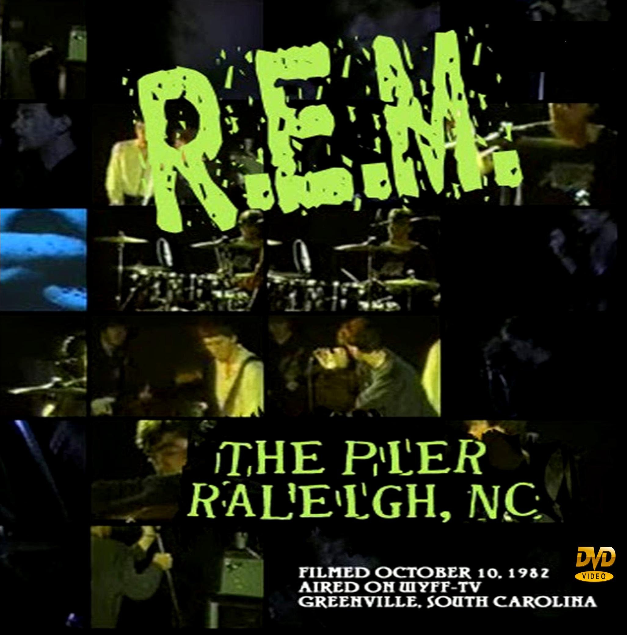 R.E.M. Live Raleigh NC 1982 dvd/Only For Collectors Quality 8/10