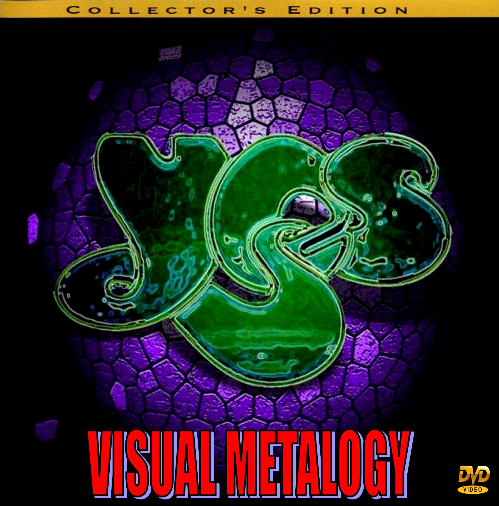 Yes Visual Metalogy 1969 - 1972 dvd/Only For Collectors Quality 8/10