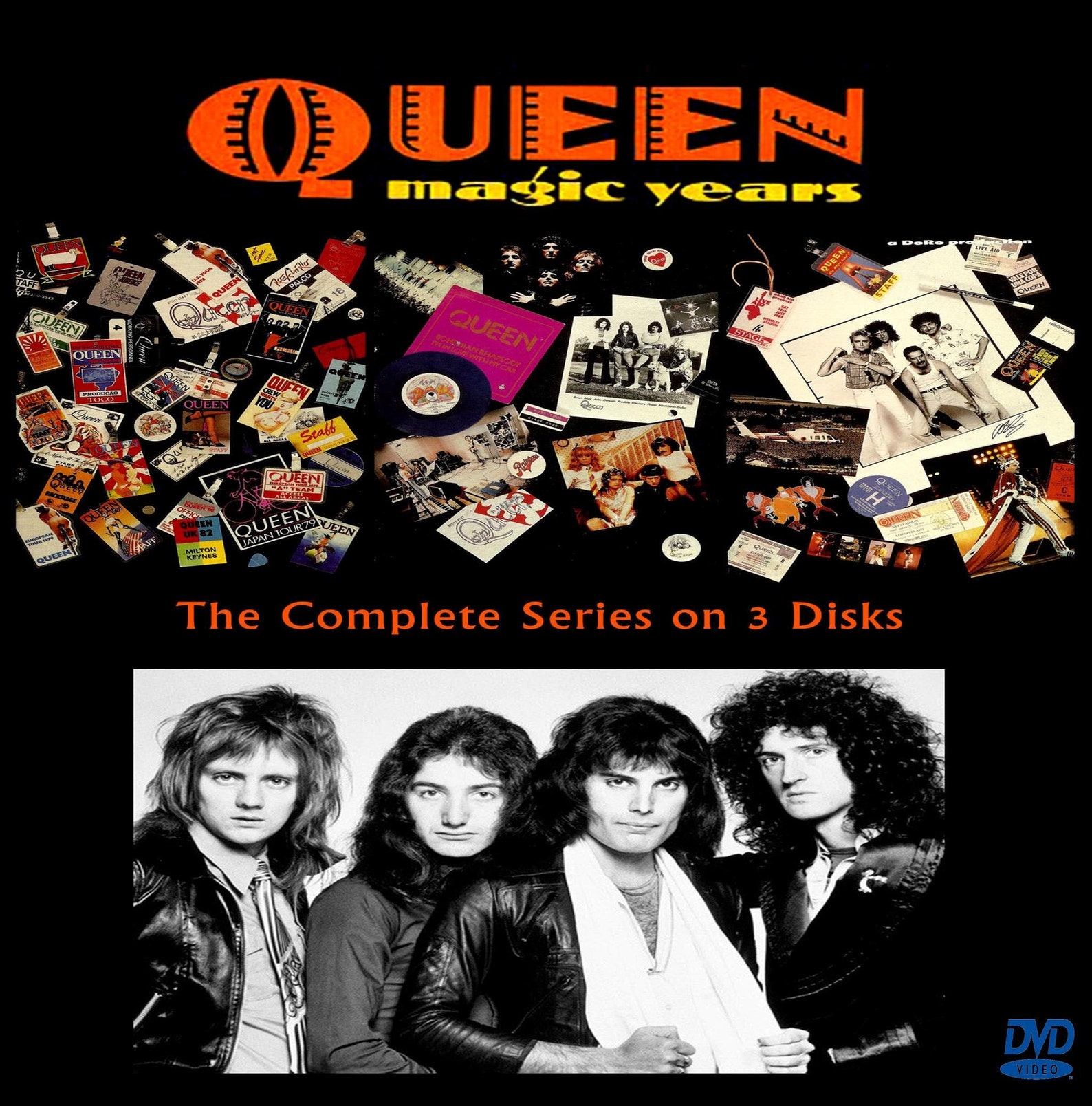 Queen " the Magic Years Vol I, II & III " the Definitive Version/ 3 ...