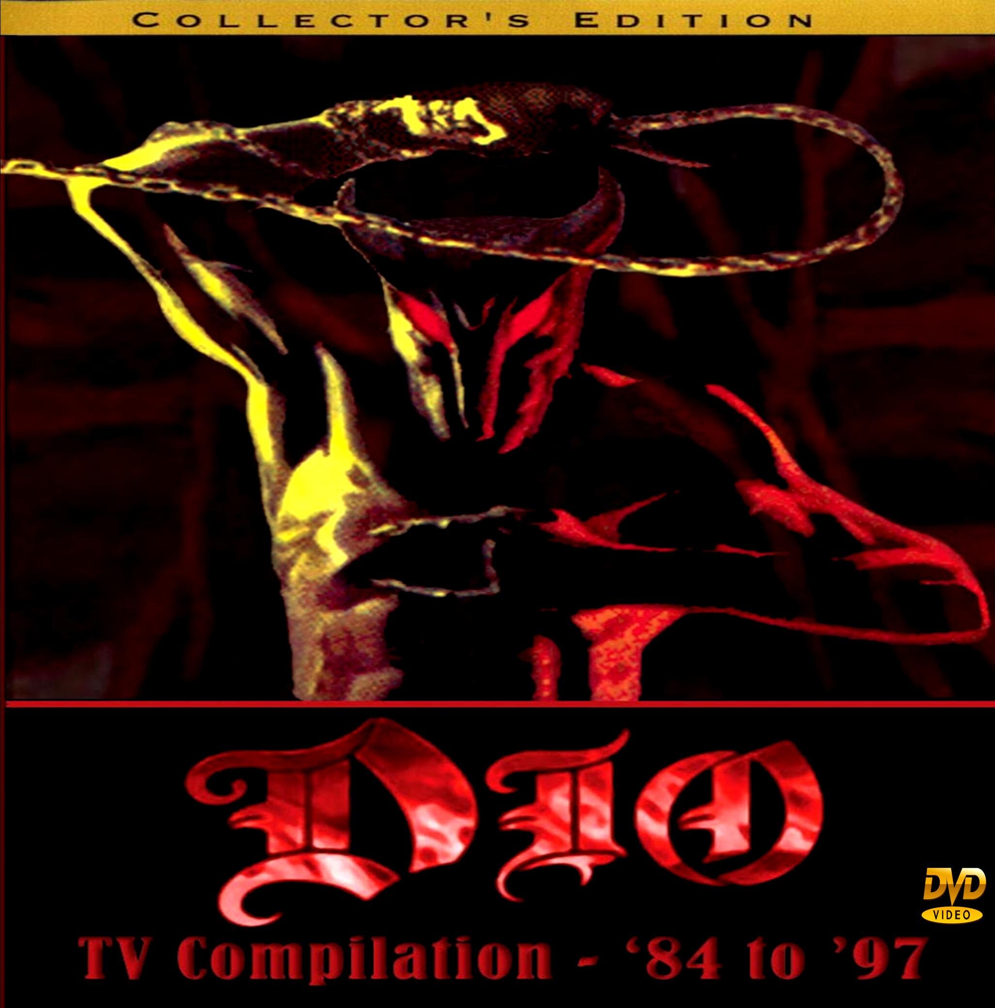 Dio TV Compilation 1984 - 1997 dvd/Only For Collectors Quality 8/10