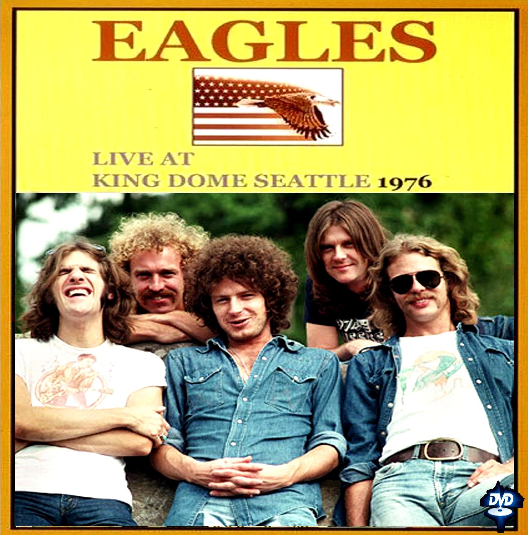The Eagles Live Seattle 1976 dvd/Only For Collectors Quality 8/10