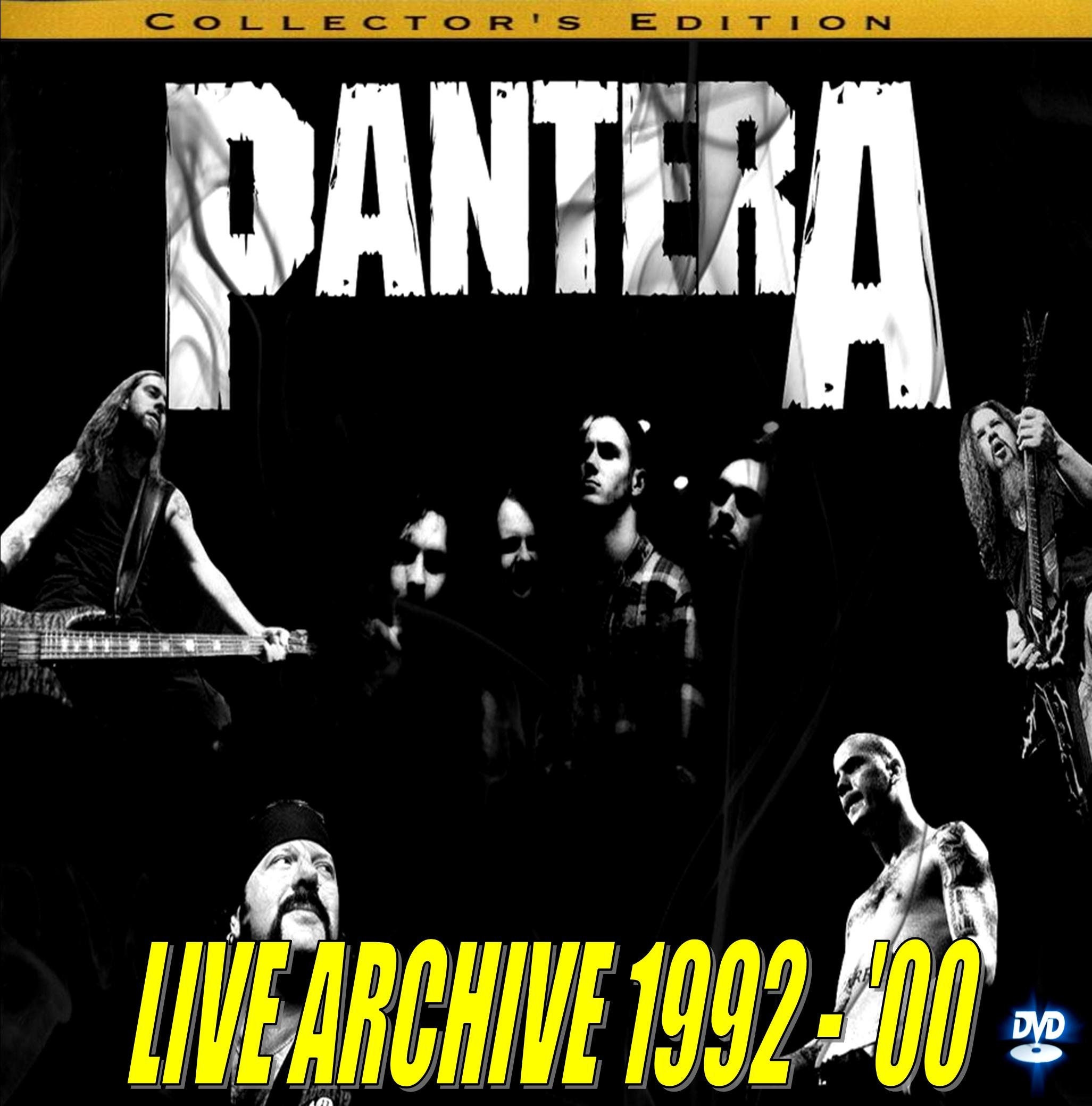 Pantera Live Archive 1992 - 2000 dvd