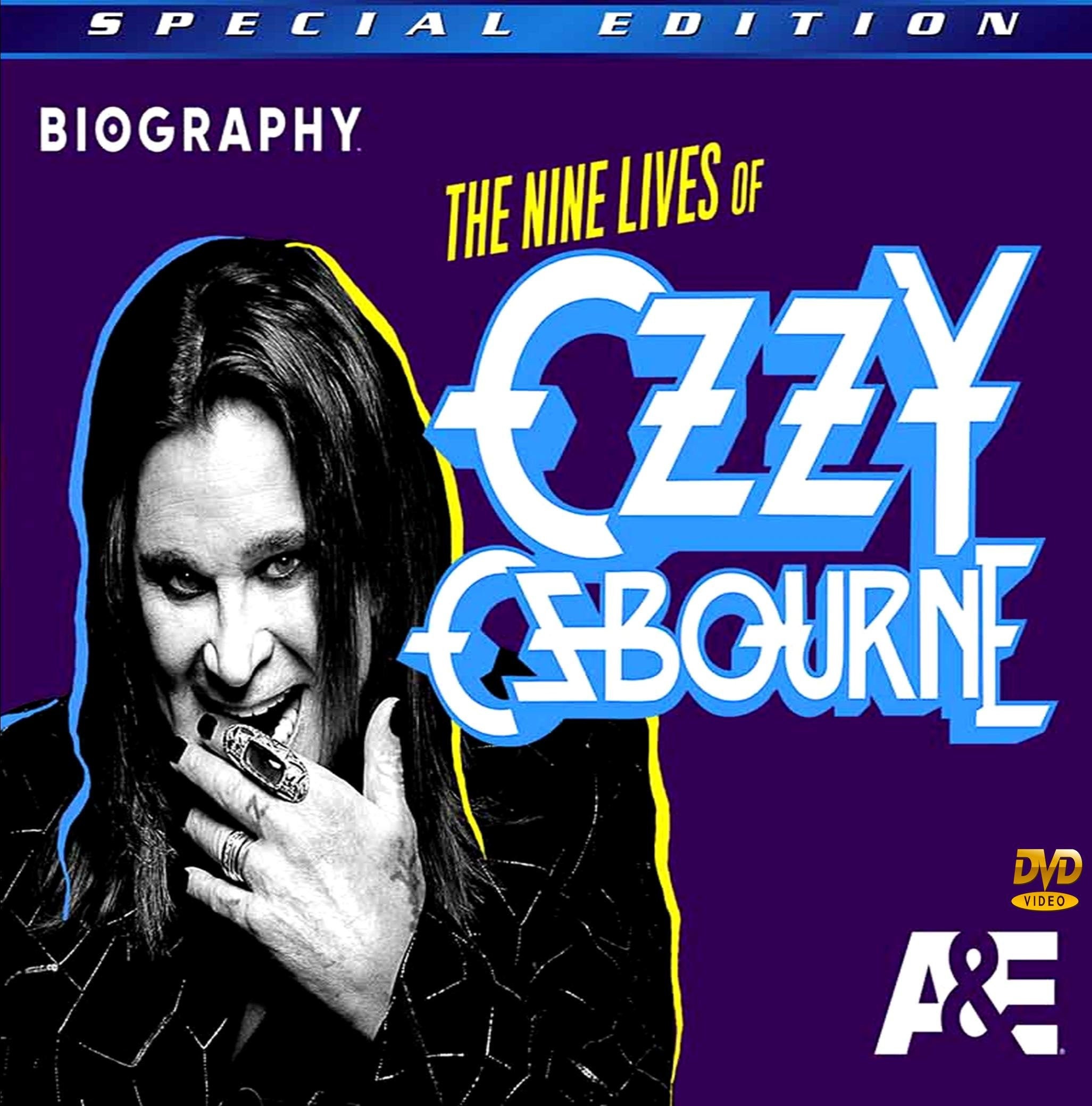 Ozzy Osbourne The Nine Lives of Plus Video Collection 1980 - 2007 2 dvds