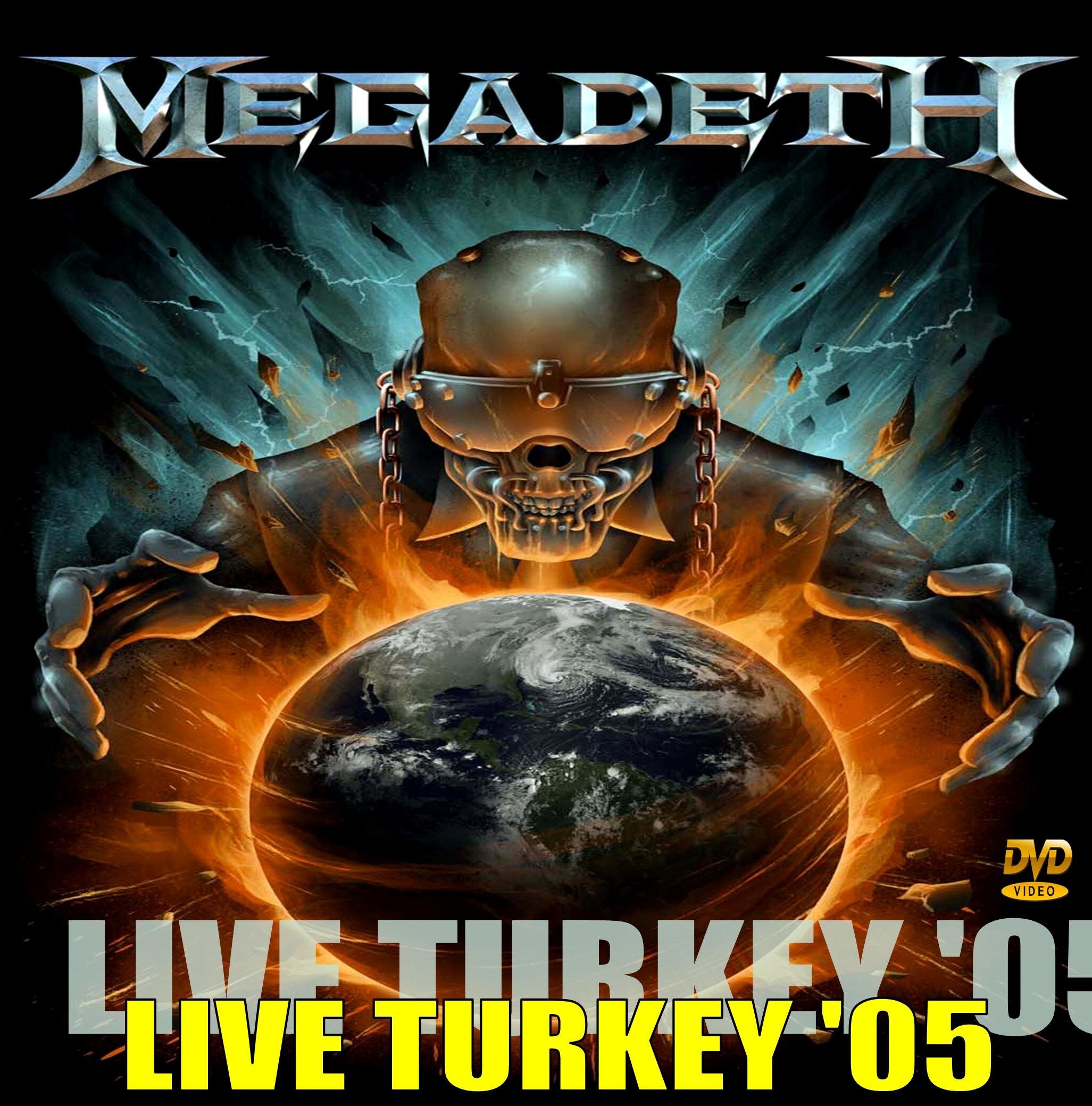 Megadeth Live Rock Istanbul Fest 2005 dvd/Only For Collectors Quality 8/10