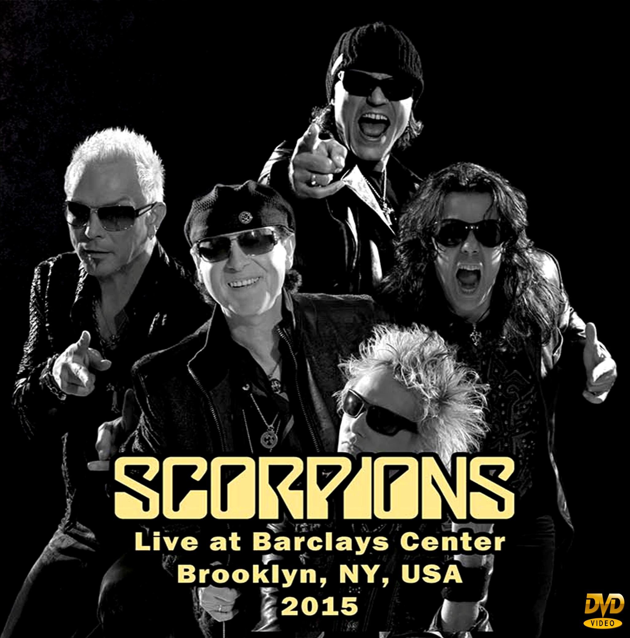 Scorpions Live Brooklyn NY 2015 dvd