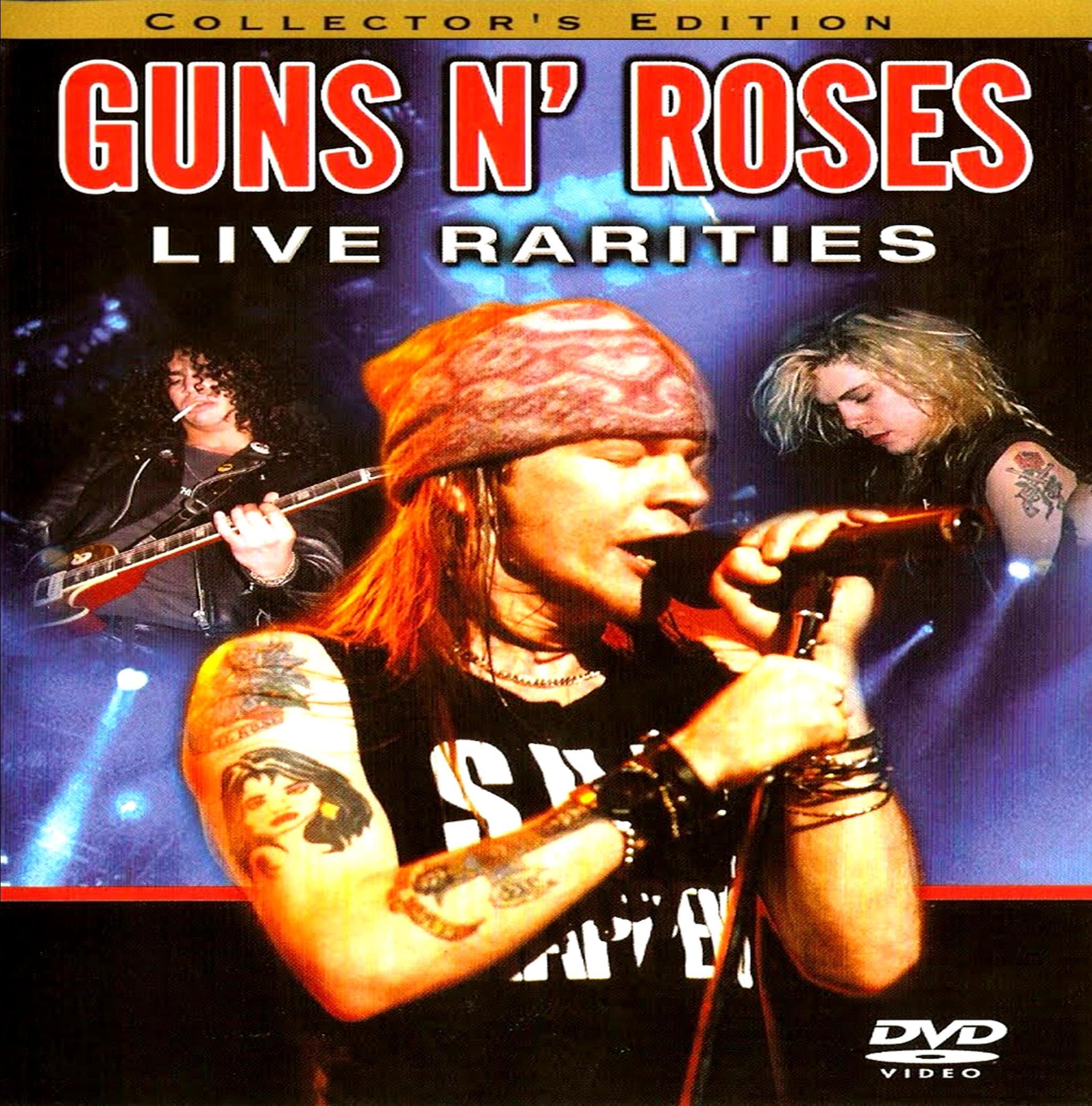 Guns N' Roses Live Rarities 1988 - 1992 dvd