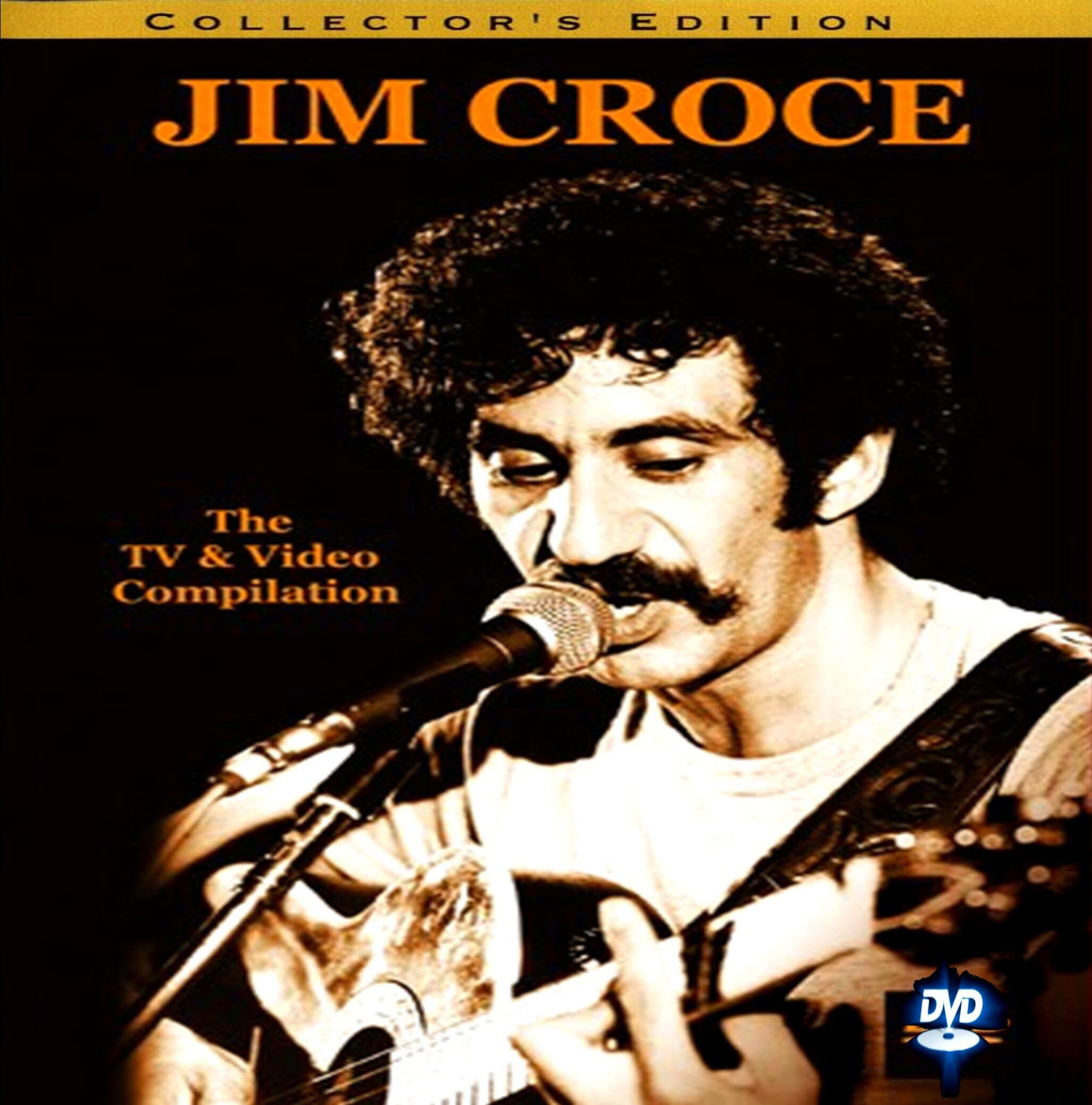Jim Croce Live TV Collection 1973-1974 dvd/Only For Collectors Quality 8/10
