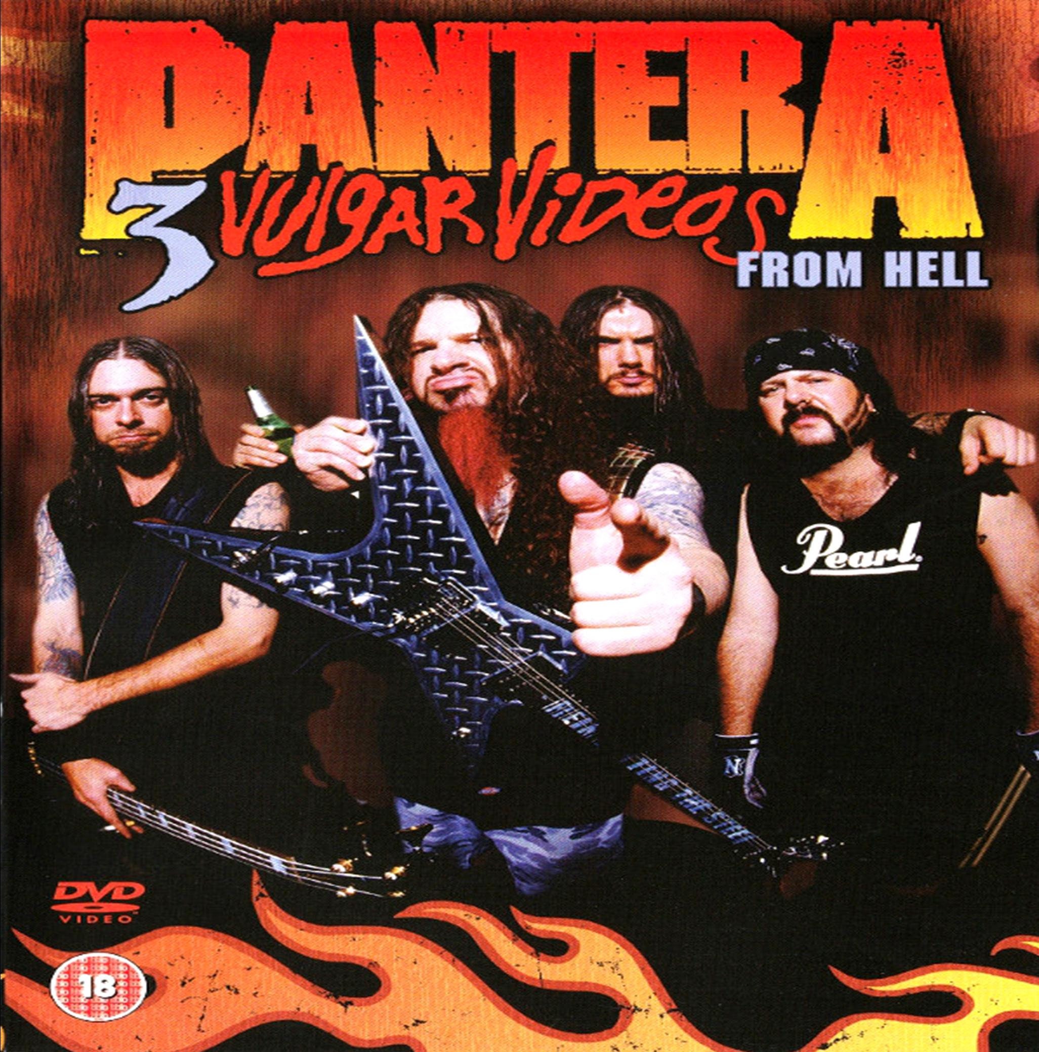 Pantera 3 Vulgar Videos from Hell 2 dvds