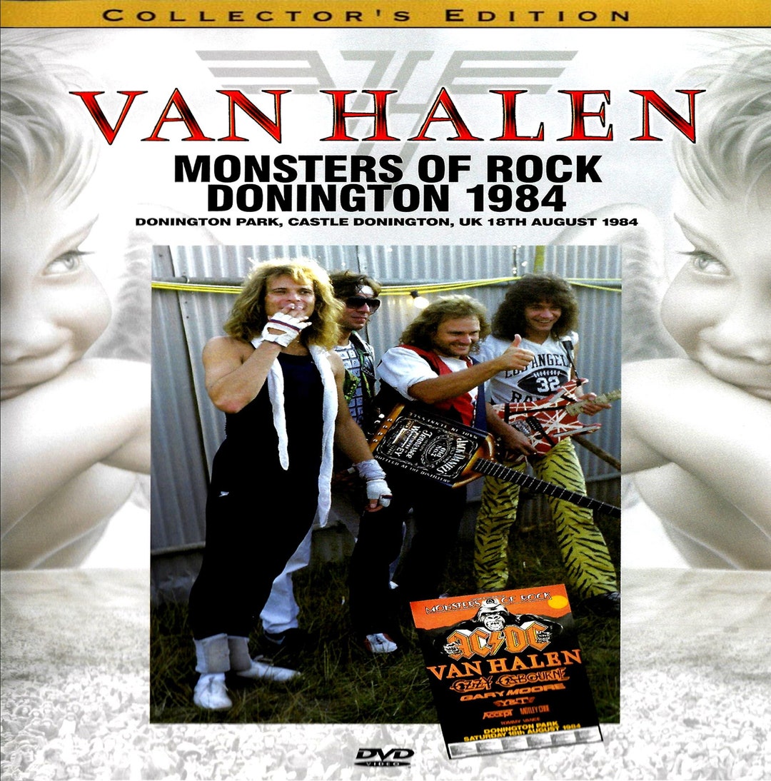 Van Halen Live Monsters of Rock 1984 Dvd/ READ DESCRIPTION - Etsy Canada