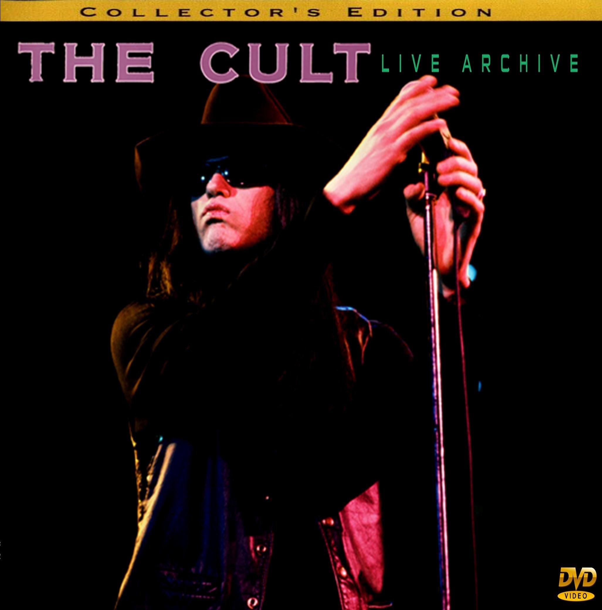 The Cult Live Archive 1984 - 1987 2 dvds/Only For Collectors Quality 8/10